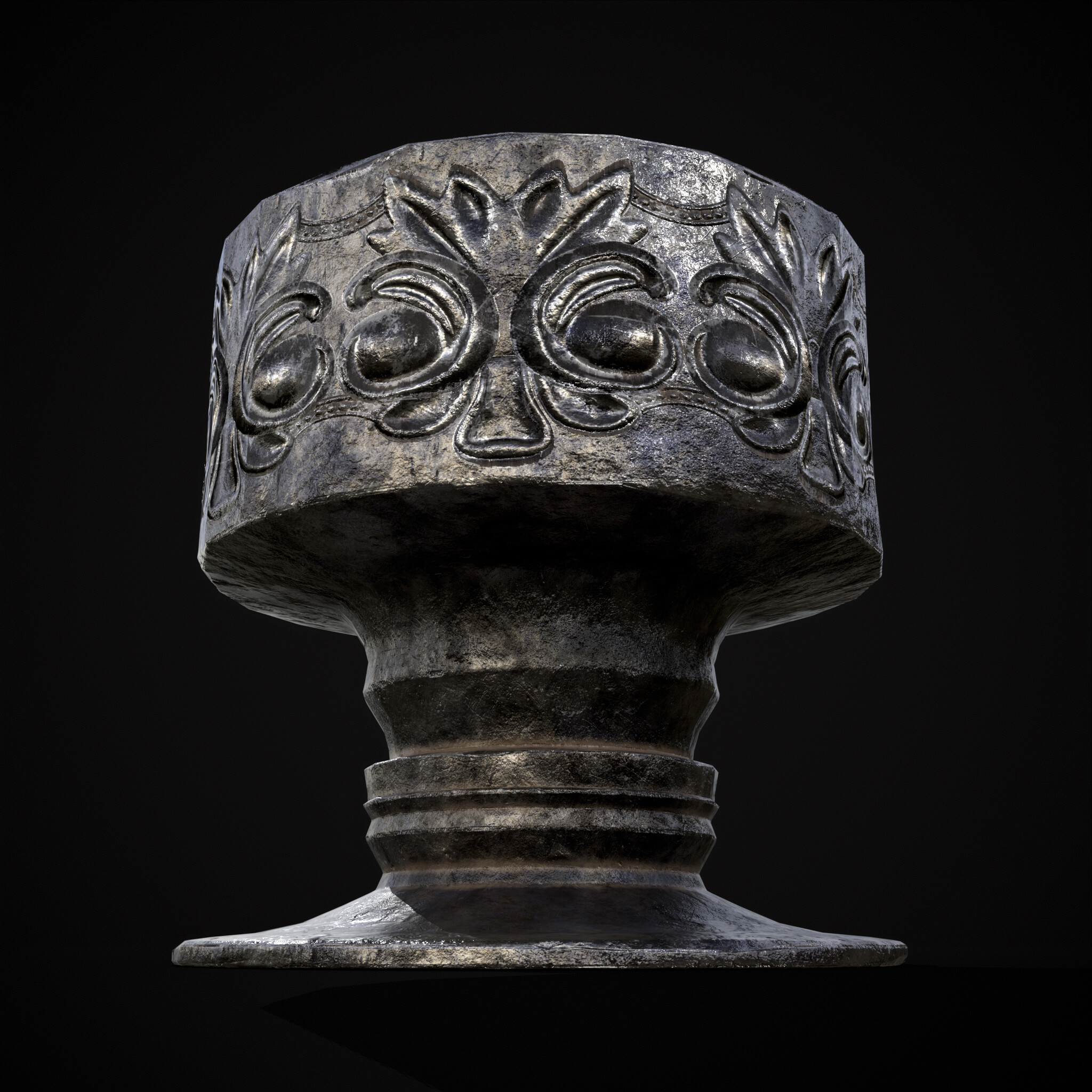 Short Medieval Goblet - 3D Model by Get Dead Entertainment