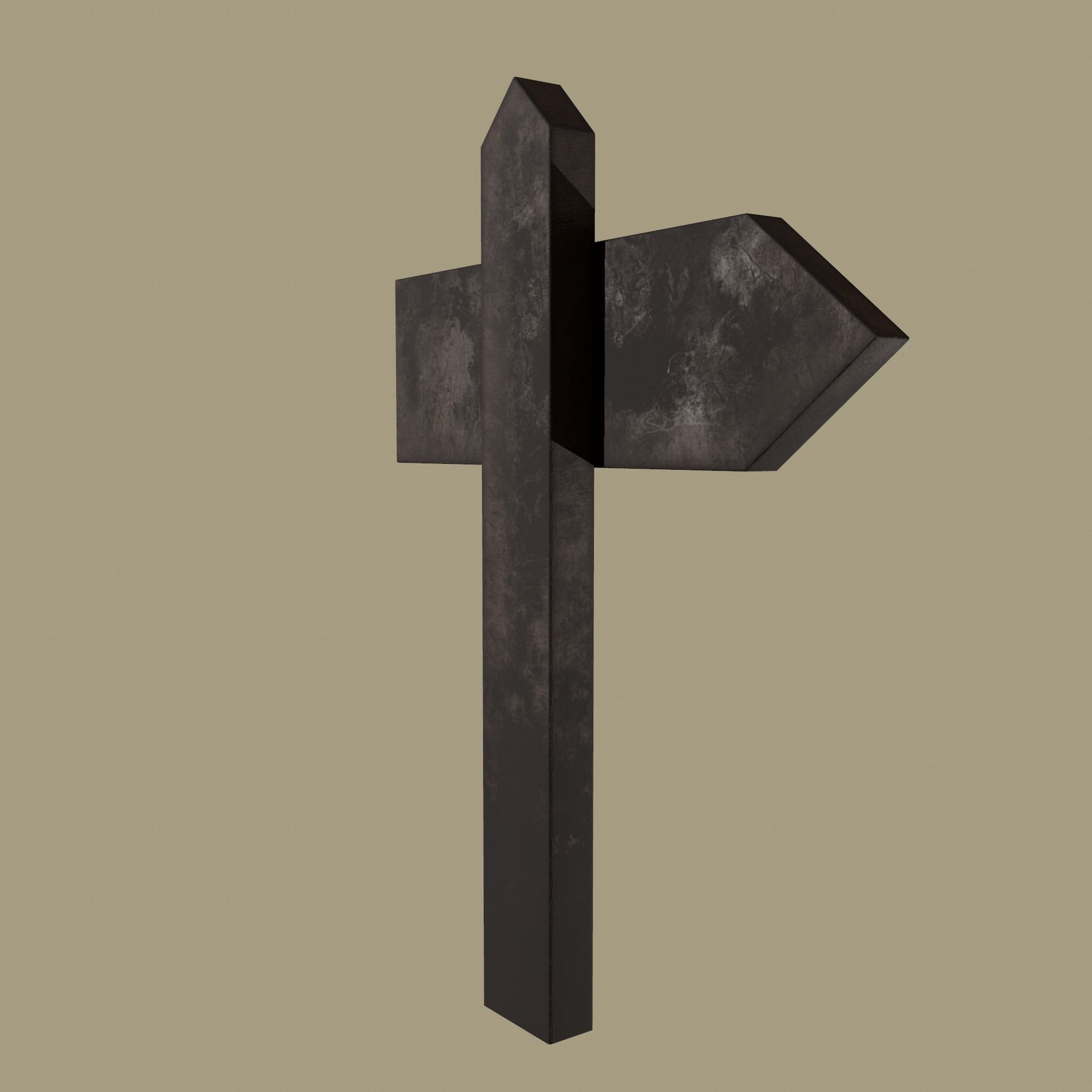 Signpost Little - Free 3D Model by Get Dead Entertainment