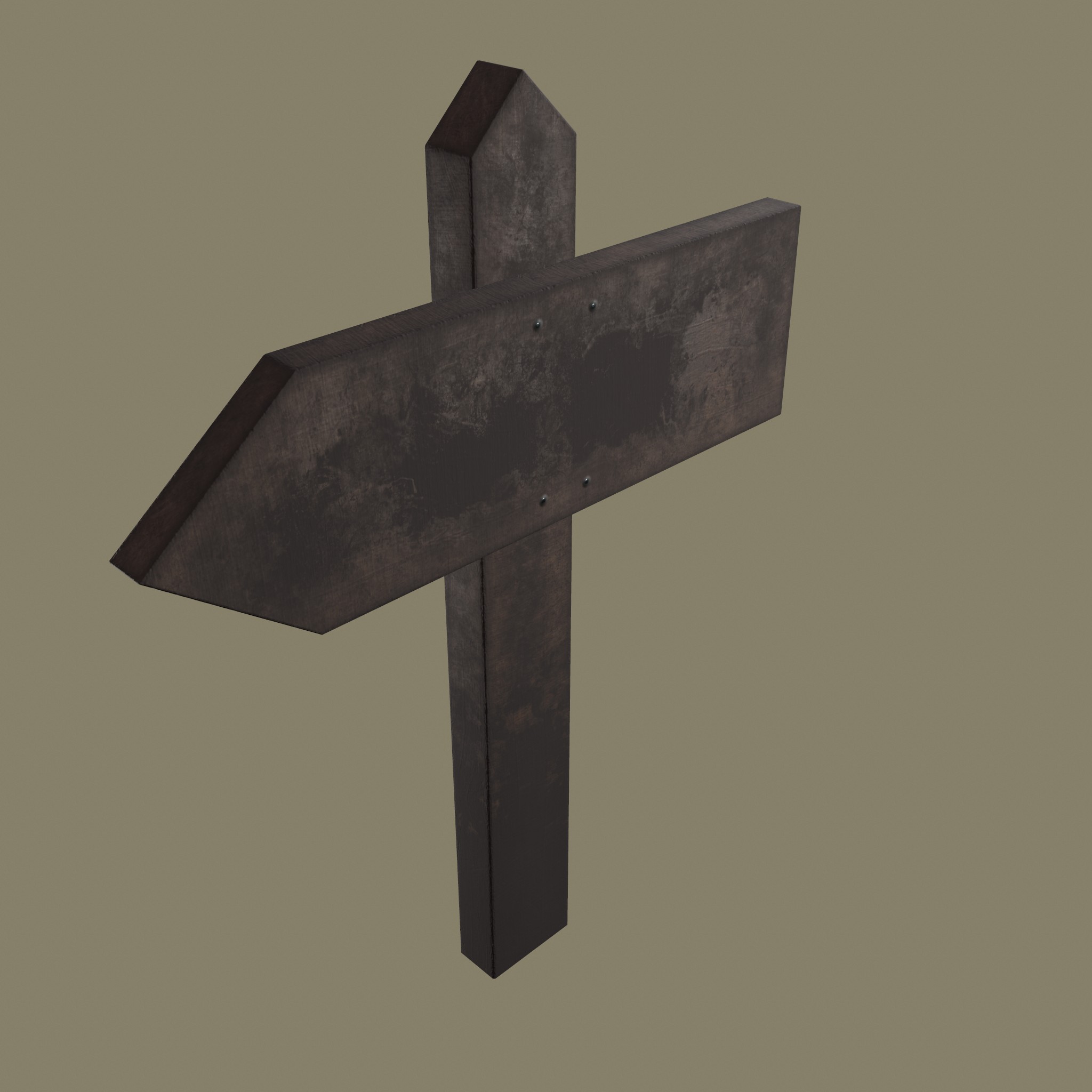 Signpost Little - Free 3D Model by Get Dead Entertainment