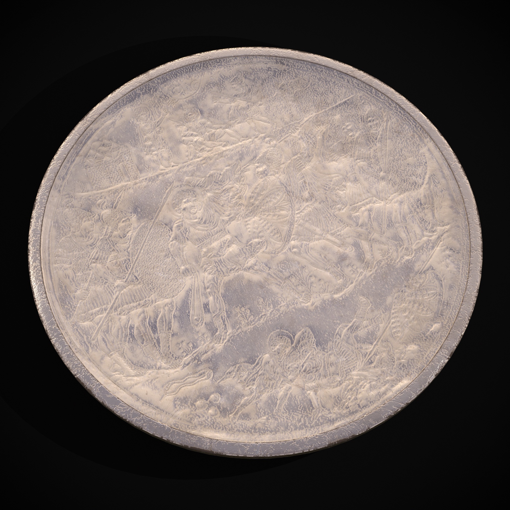 Silver Byzantine Banquet Plate - 3D Model by Get Dead Entertainment