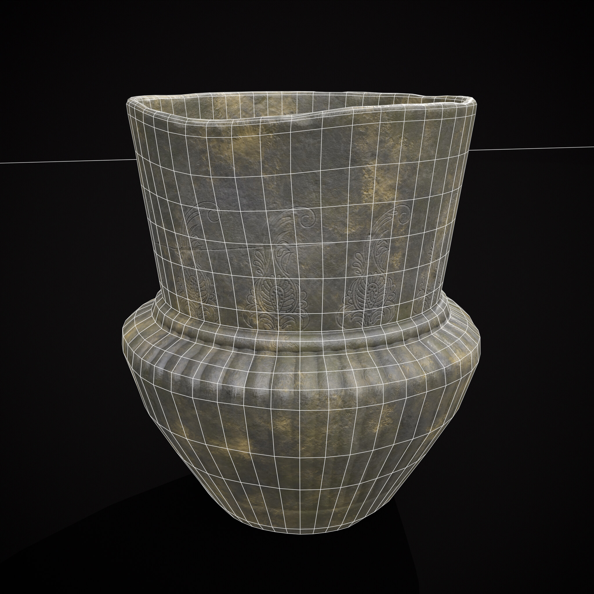 Simple Line Vase - 3D Model by Get Dead Entertainment
