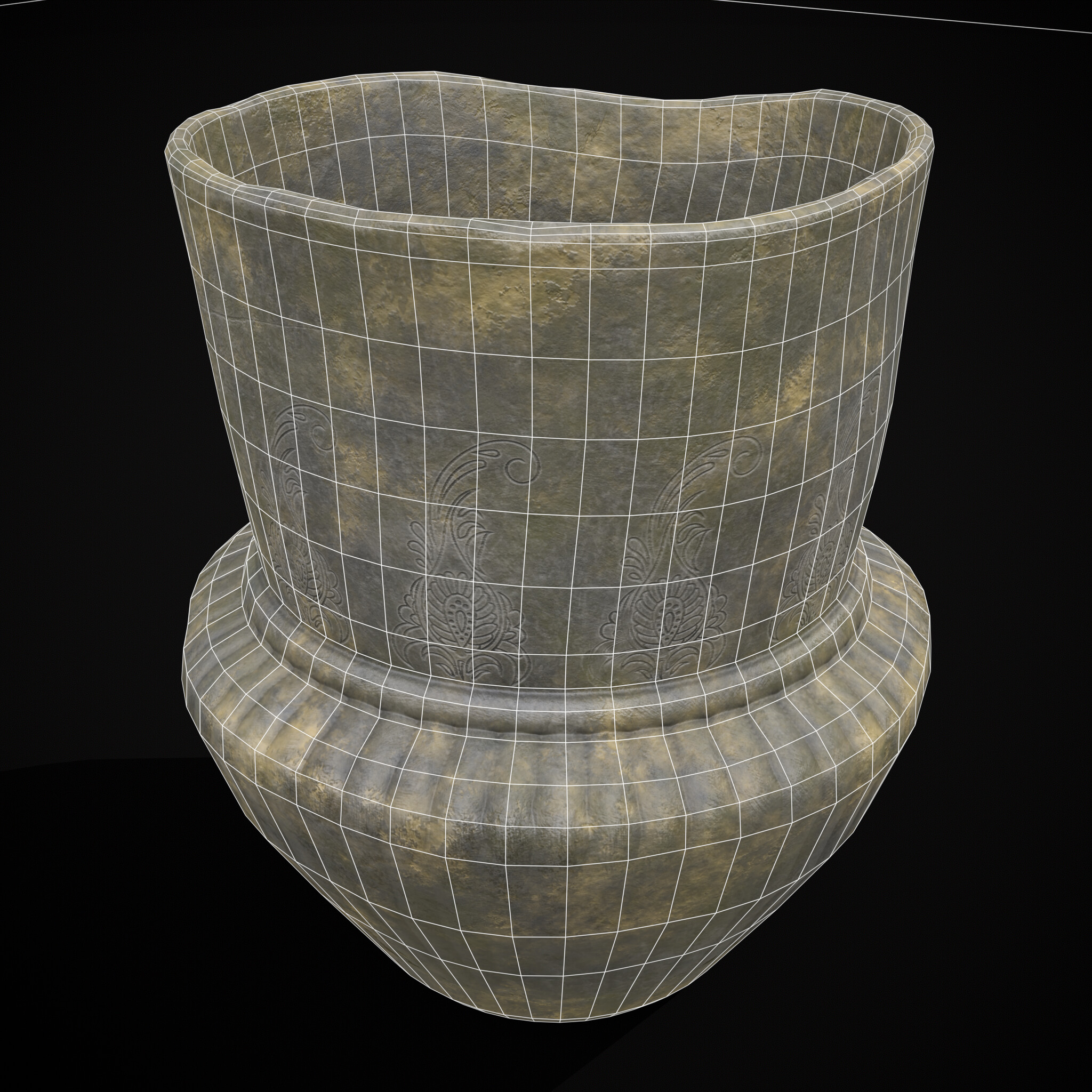 Simple Line Vase - 3D Model by Get Dead Entertainment
