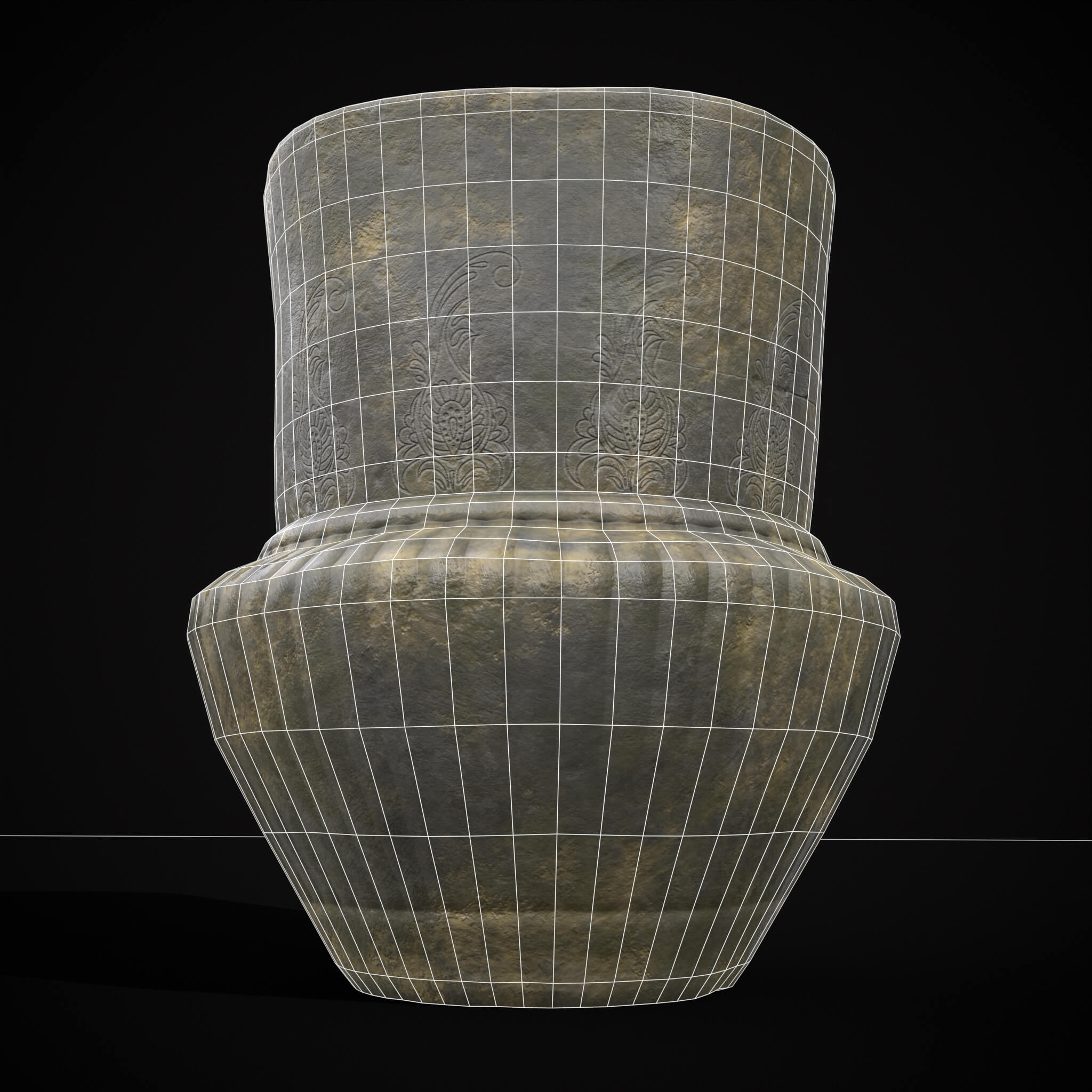 Simple Line Vase - 3D Model by Get Dead Entertainment