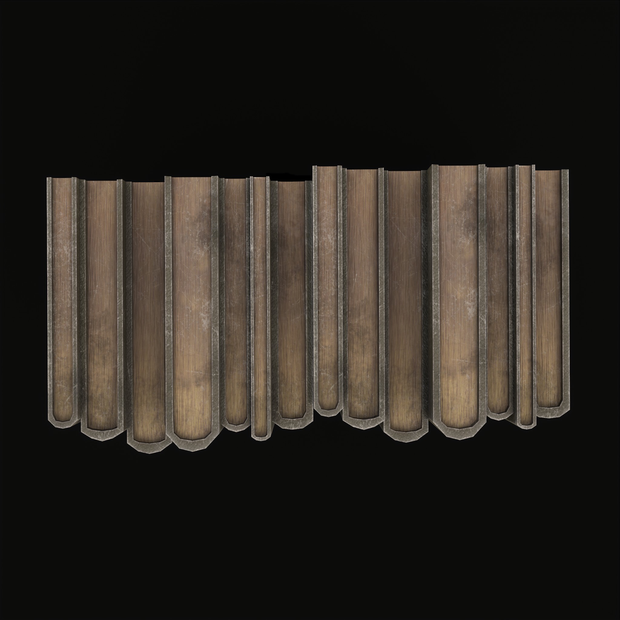 Simple Yellow Leather Books - 3D Model by Get Dead Entertainment