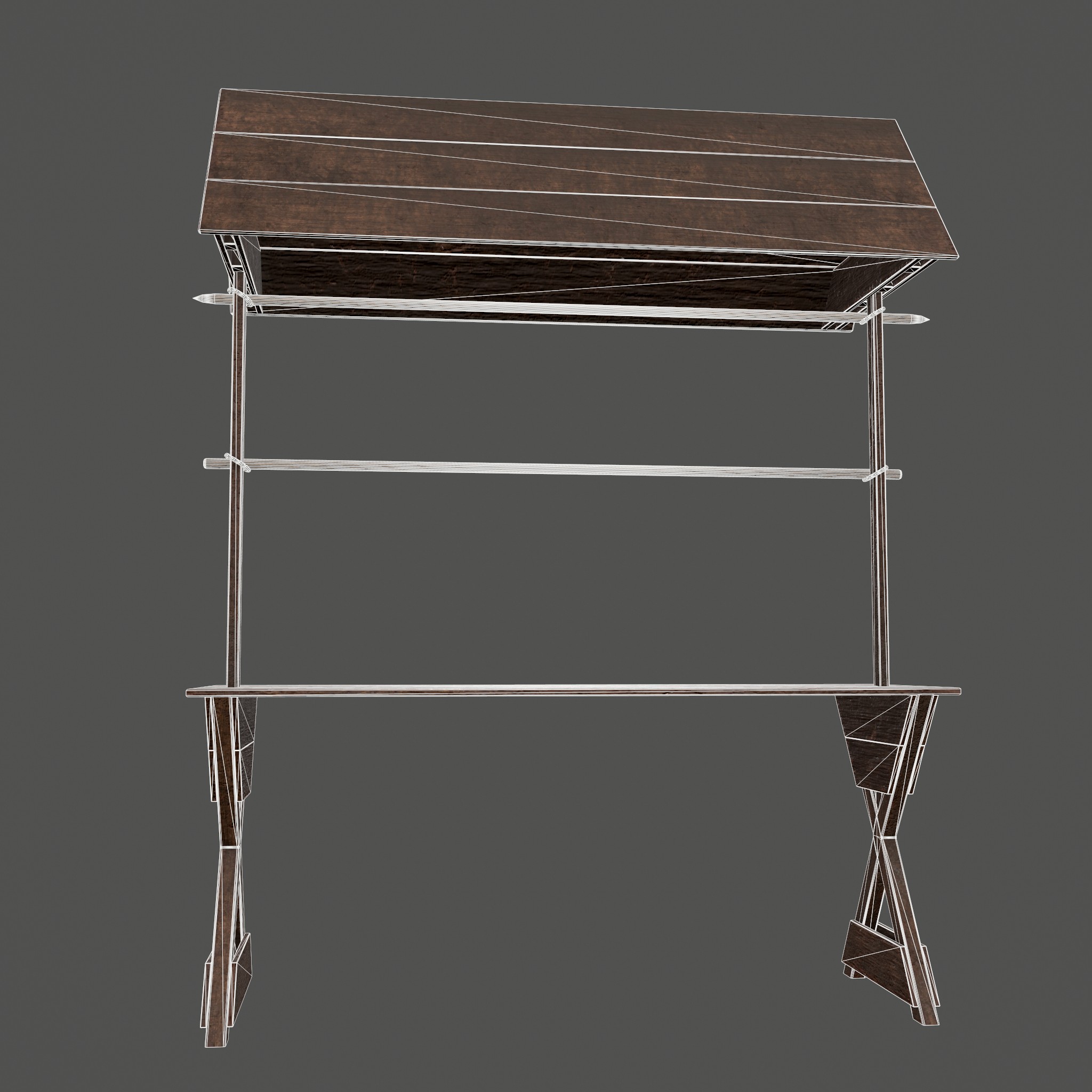 Single Stand Display - 3D Model by Get Dead Entertainment