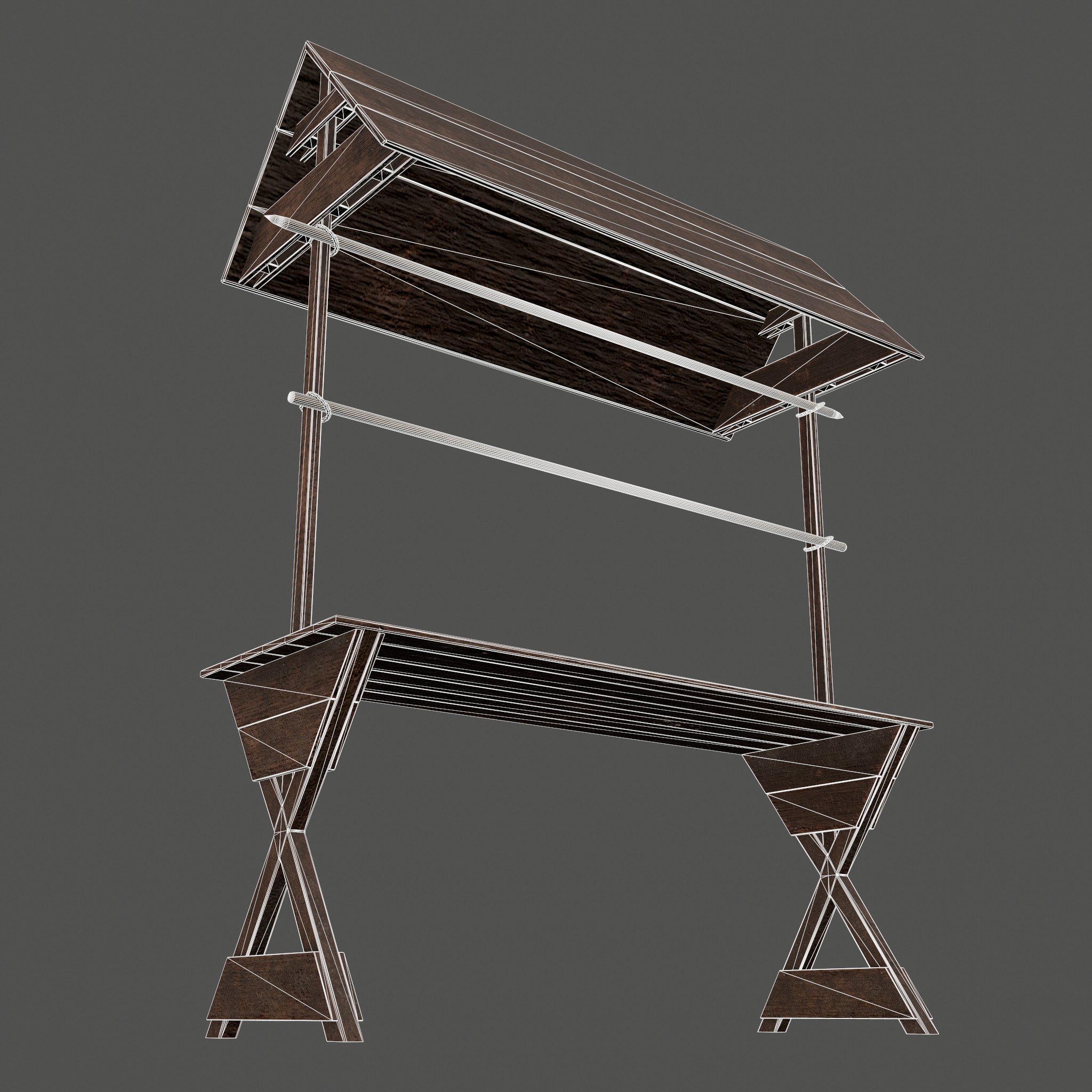 Single Stand Display - 3D Model by Get Dead Entertainment