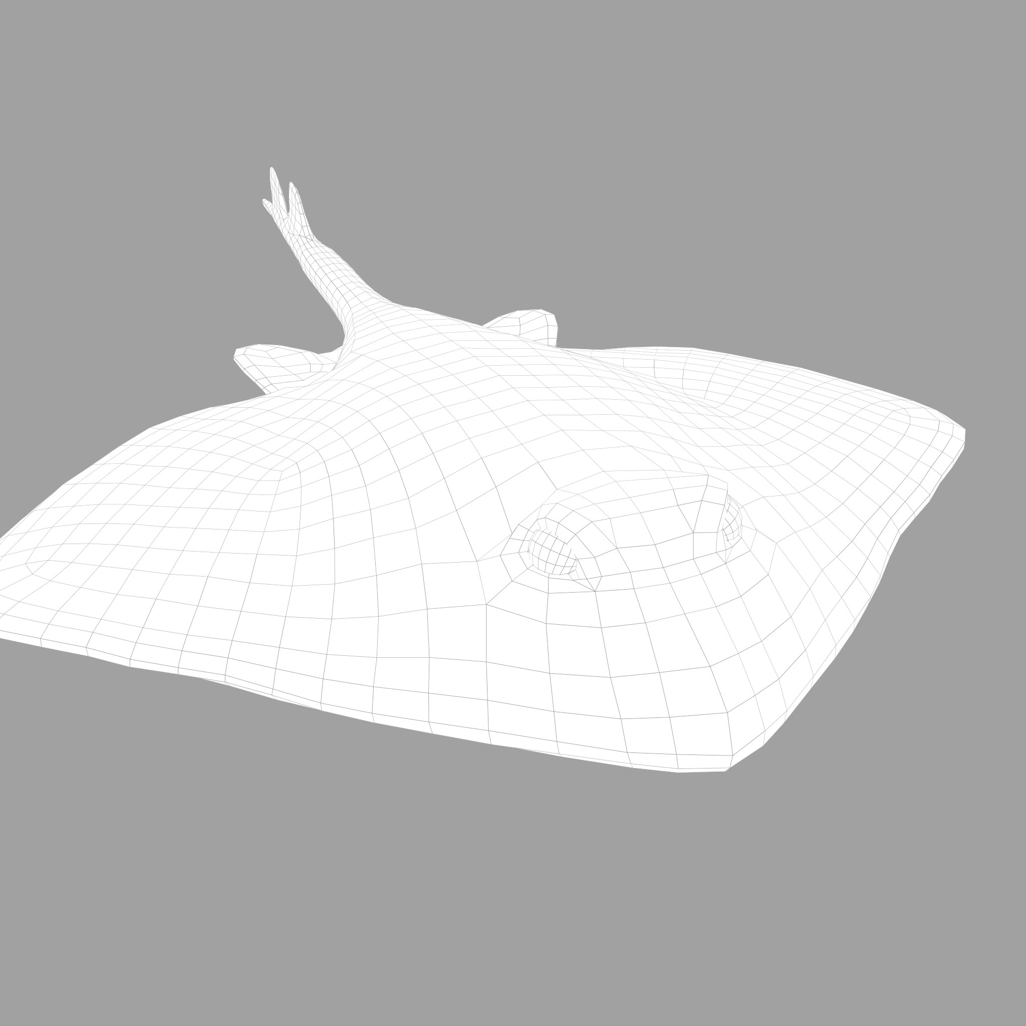 Skate Fish - 3D Model by Get Dead Entertainment