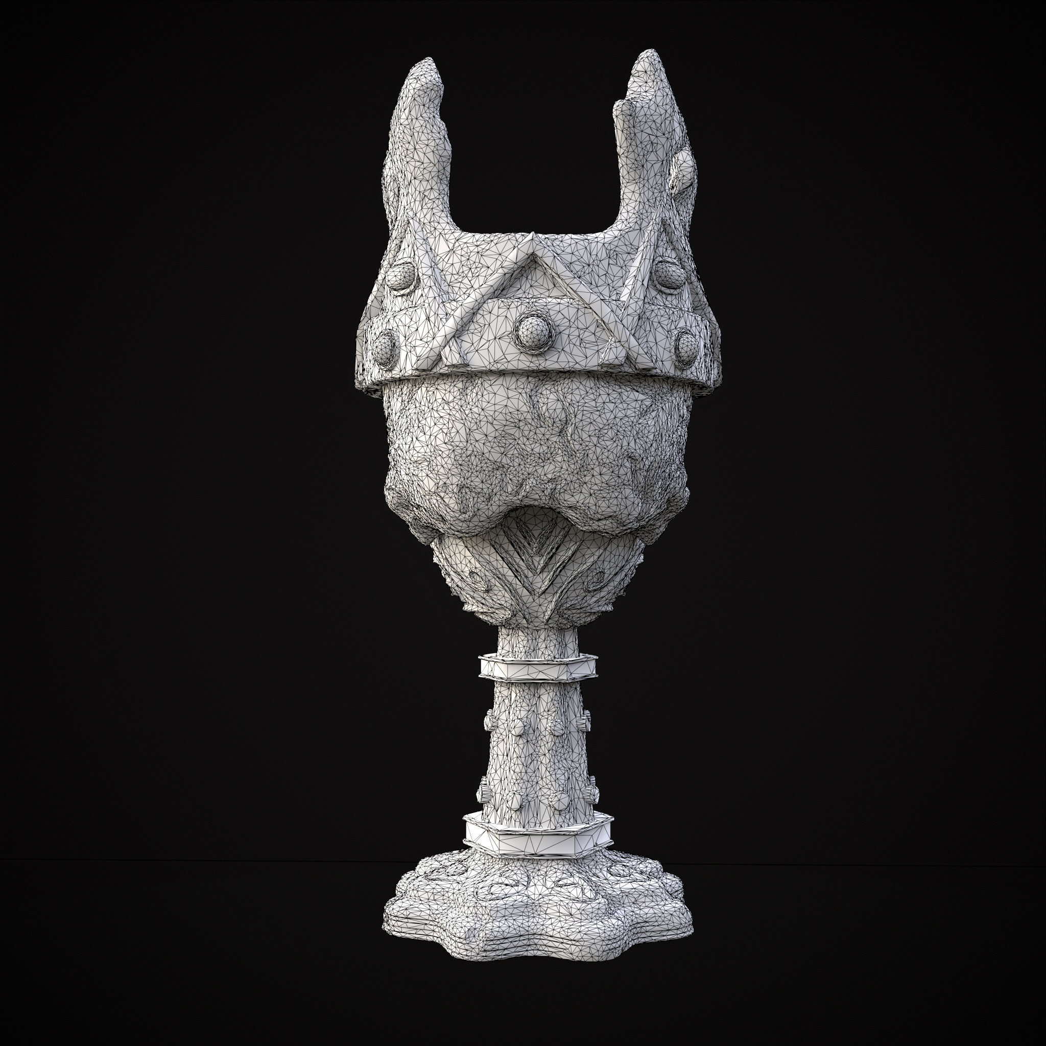 Skull Chalice - 3D Model by Get Dead Entertainment
