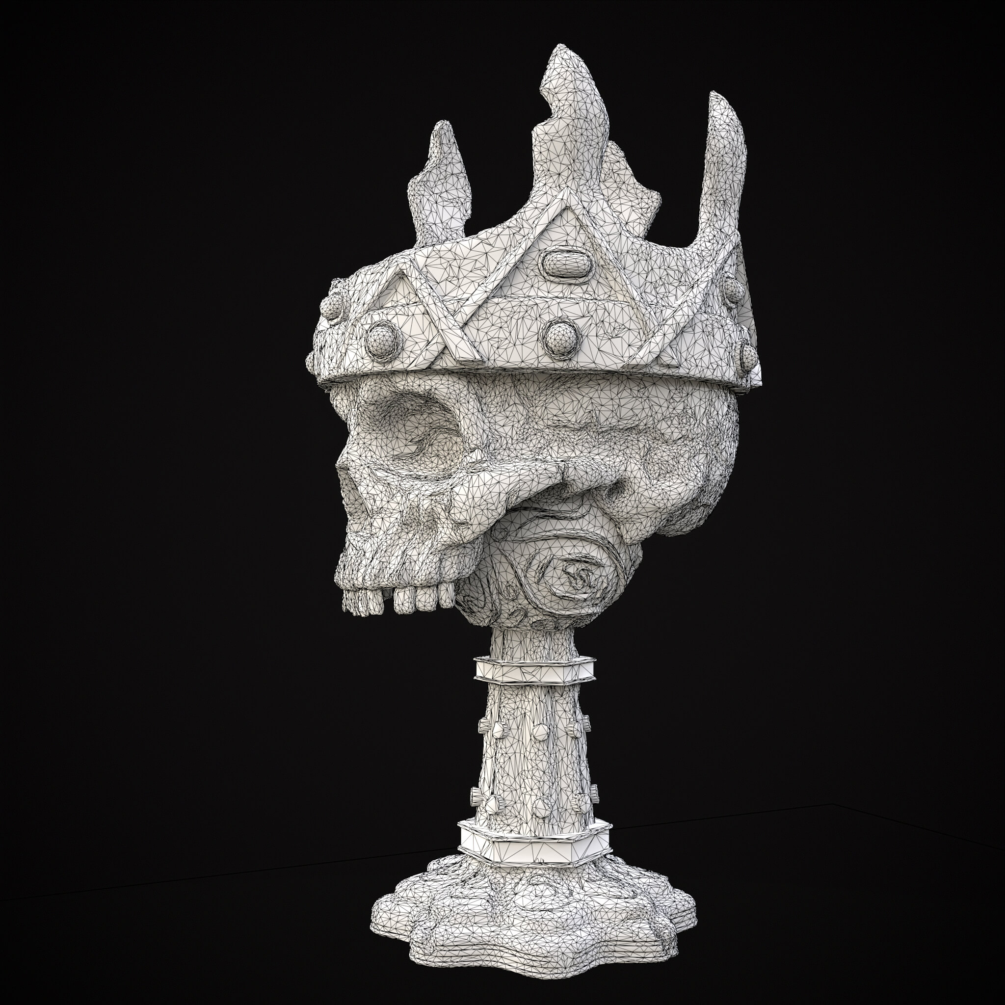 Skull Chalice - 3D Model by Get Dead Entertainment