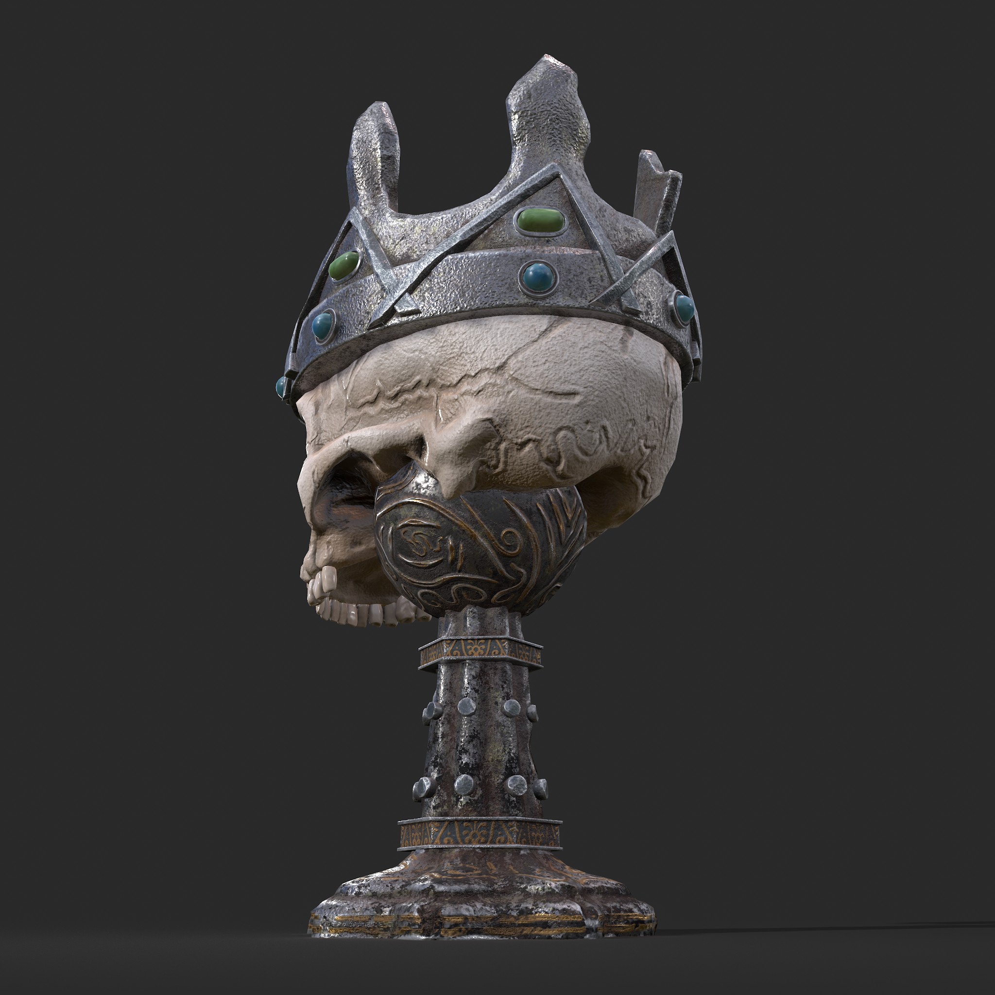 Skull Chalice - 3D Model by Get Dead Entertainment