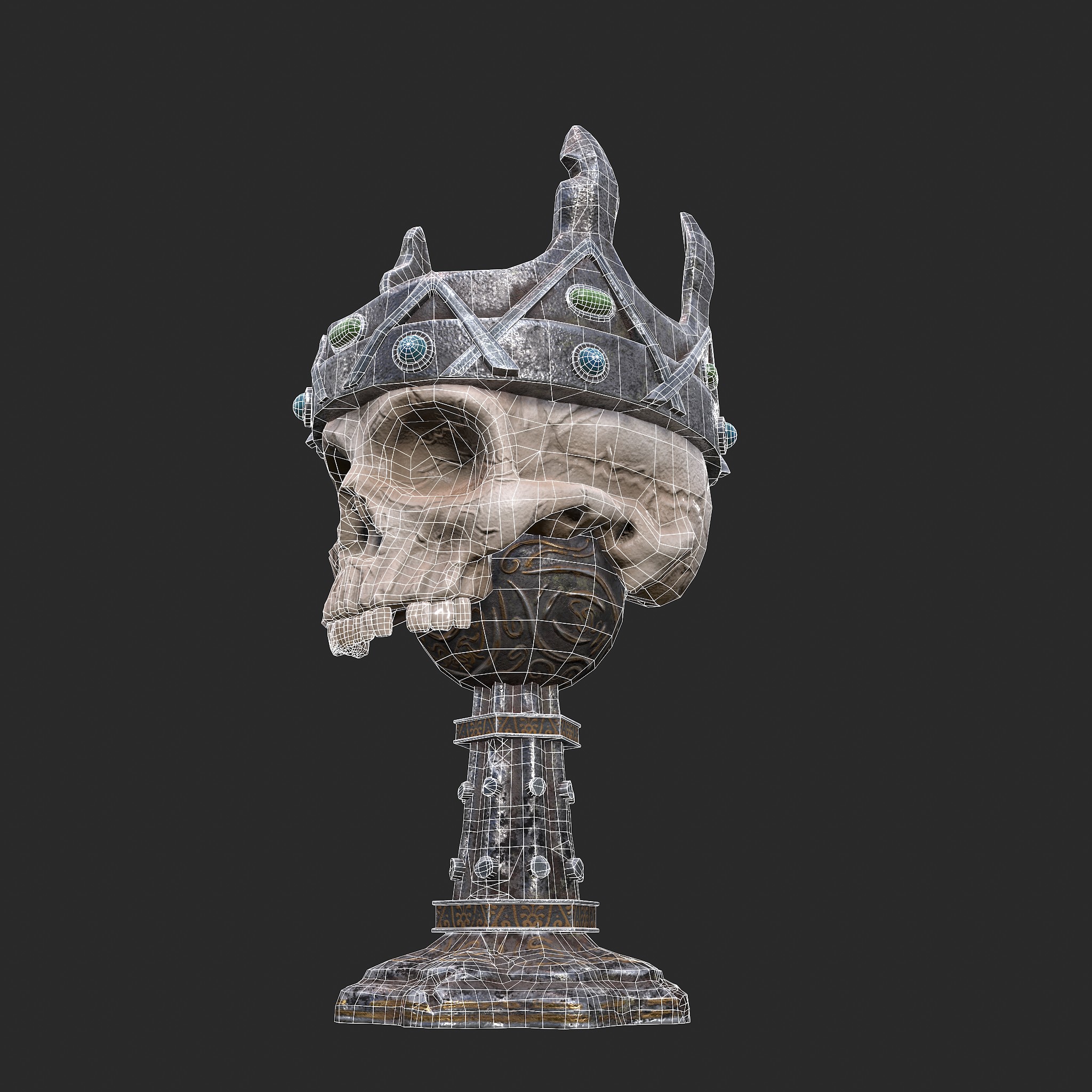 Skull Chalice - 3D Model by Get Dead Entertainment
