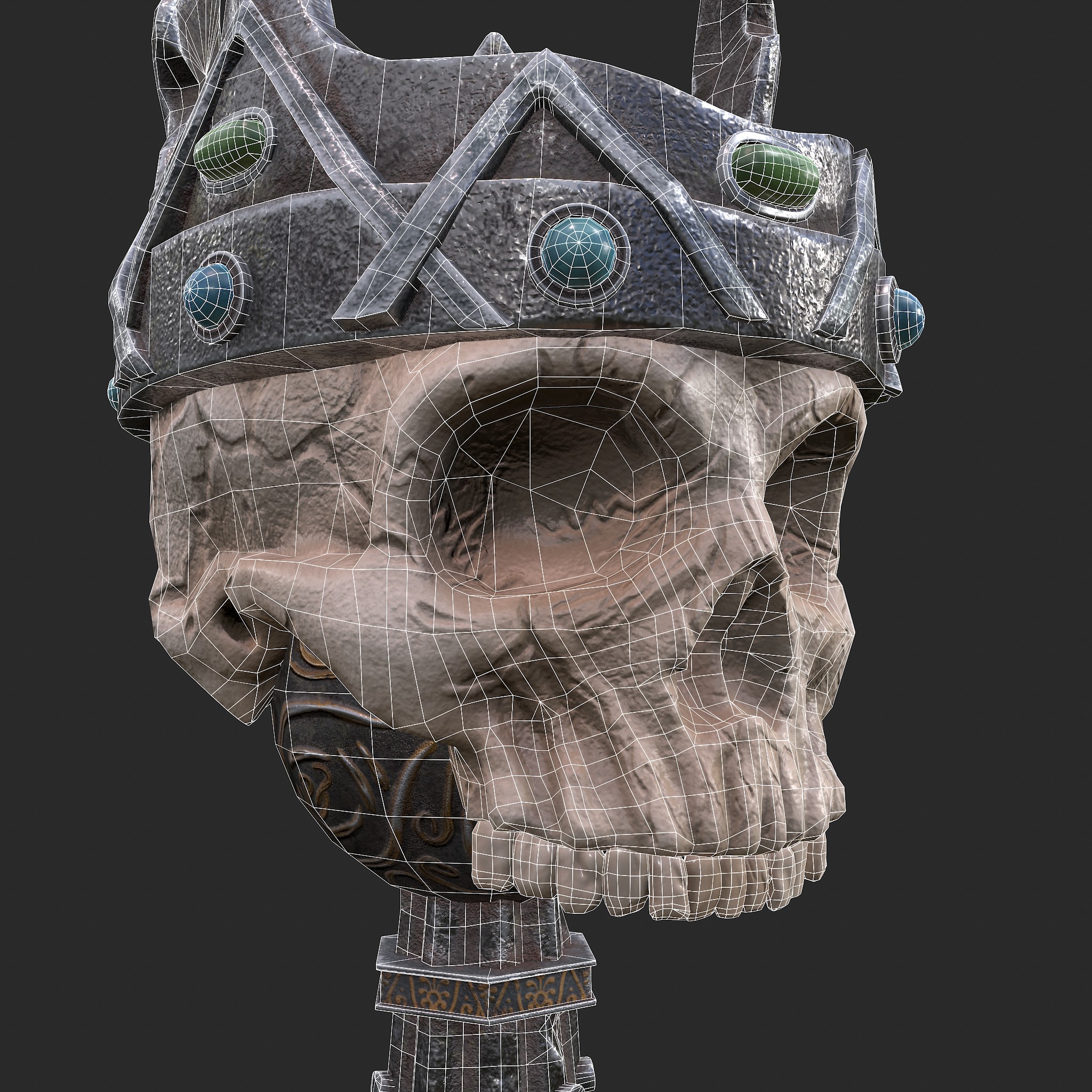 Skull Chalice - 3D Model by Get Dead Entertainment
