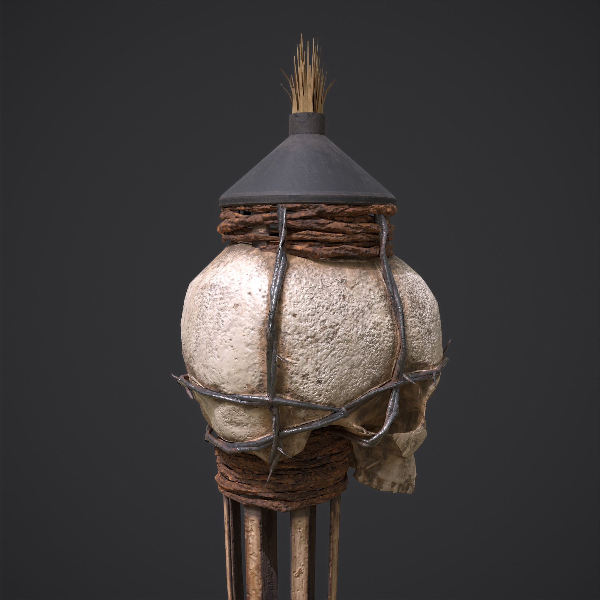 Skull Torch Model by Get Dead Entertainment