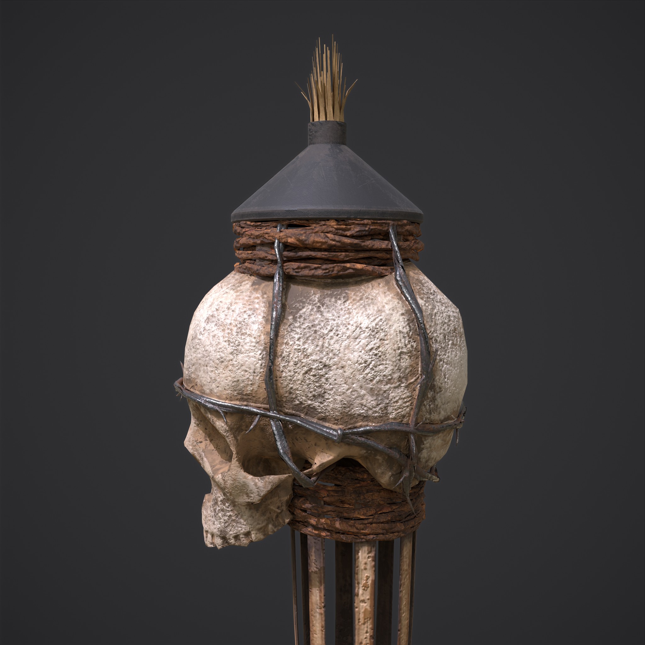 Skull Torch Model by Get Dead Entertainment