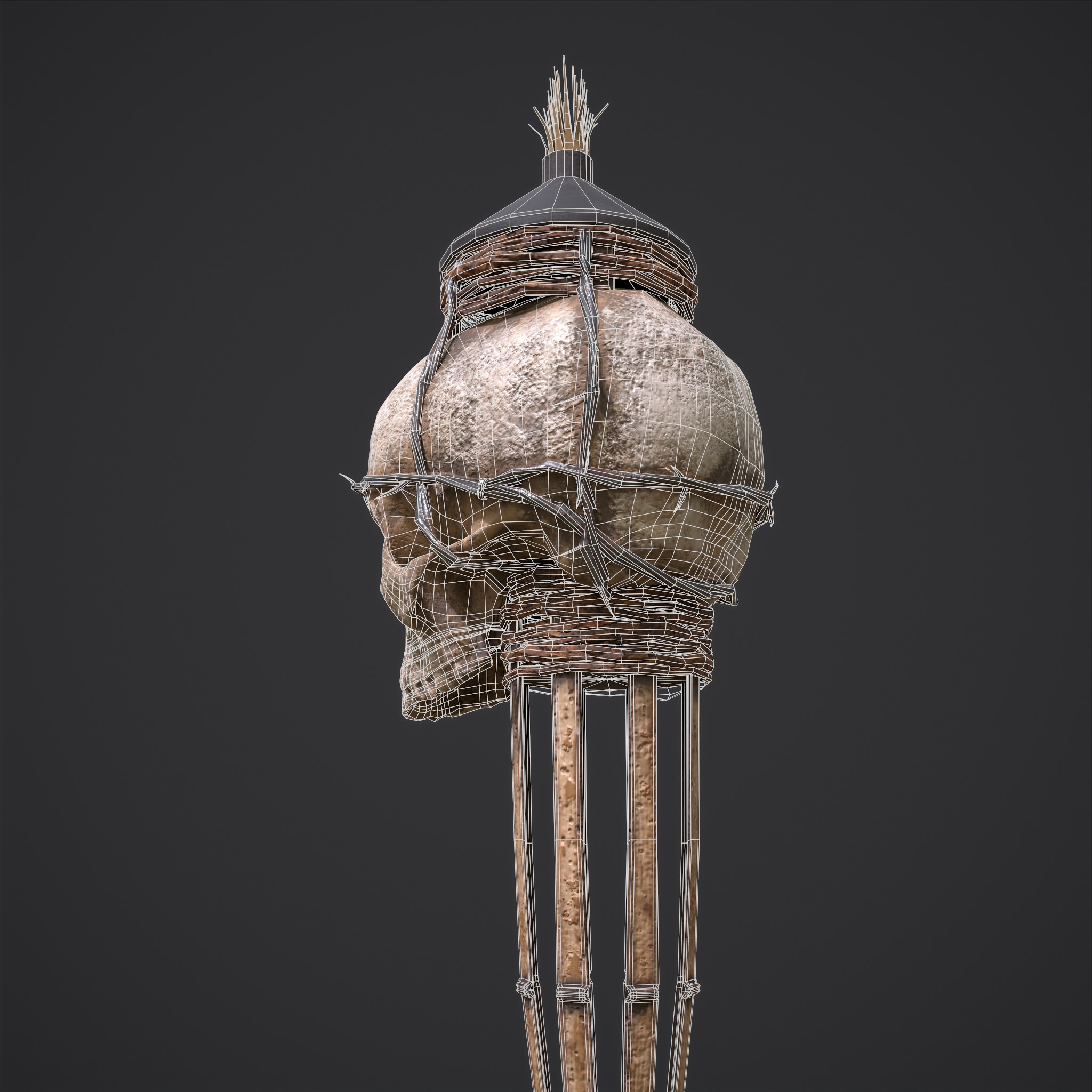 Skull Torch Model by Get Dead Entertainment