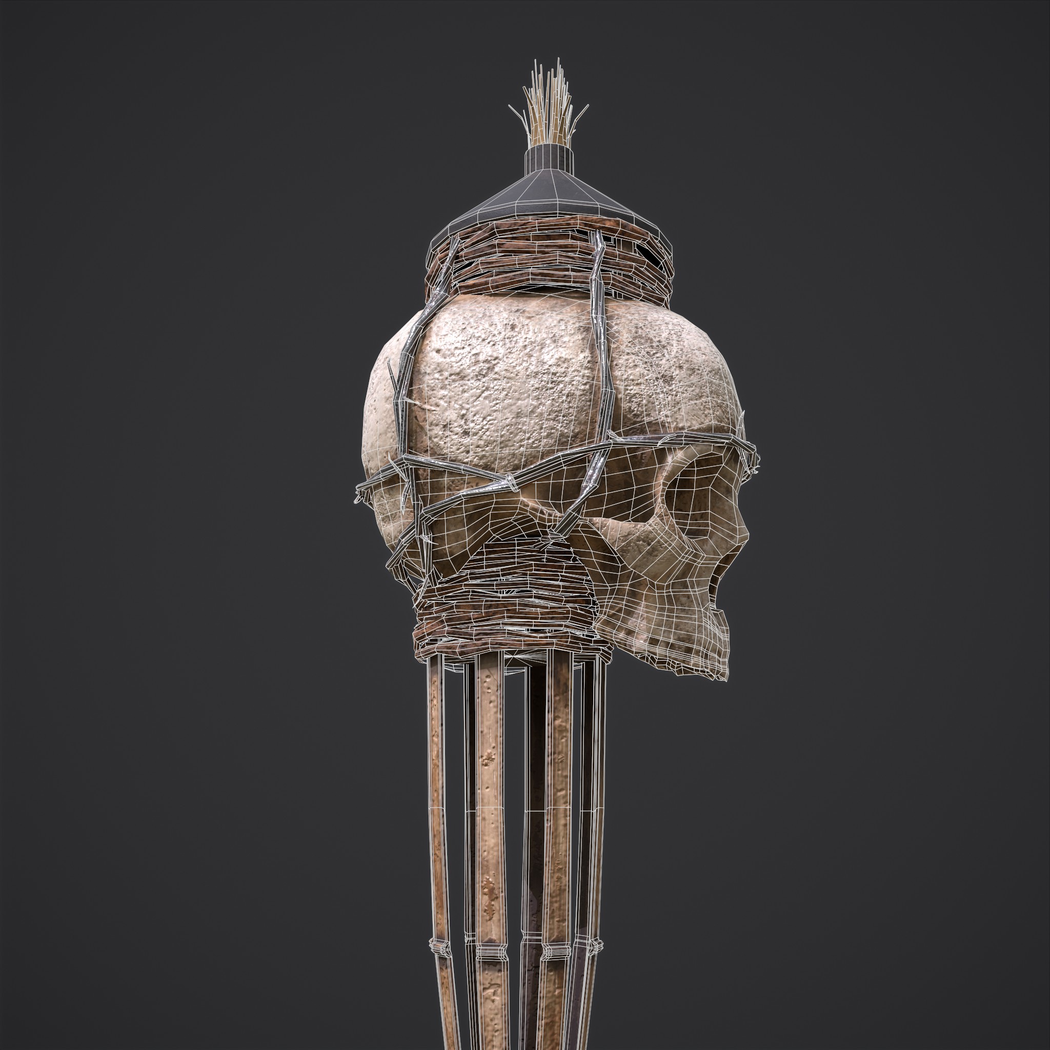 Skull Torch Model by Get Dead Entertainment