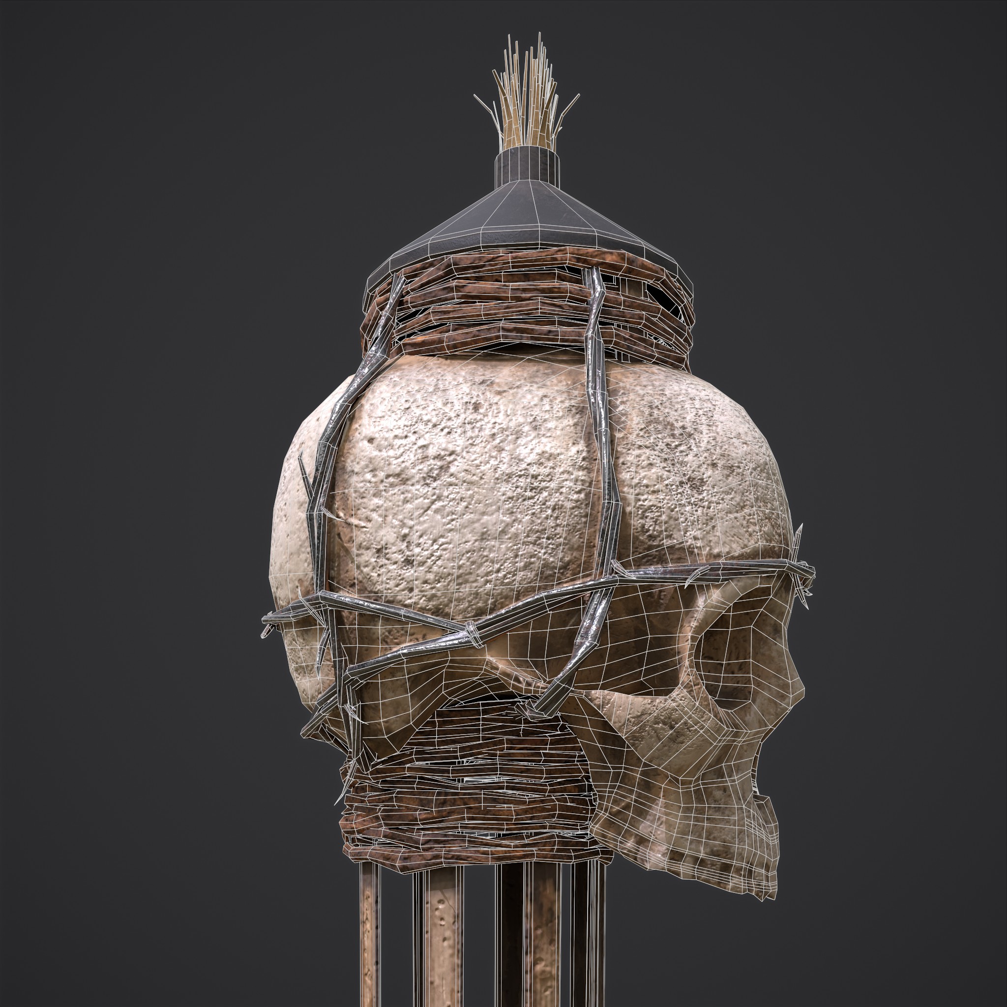 Skull Torch Model by Get Dead Entertainment