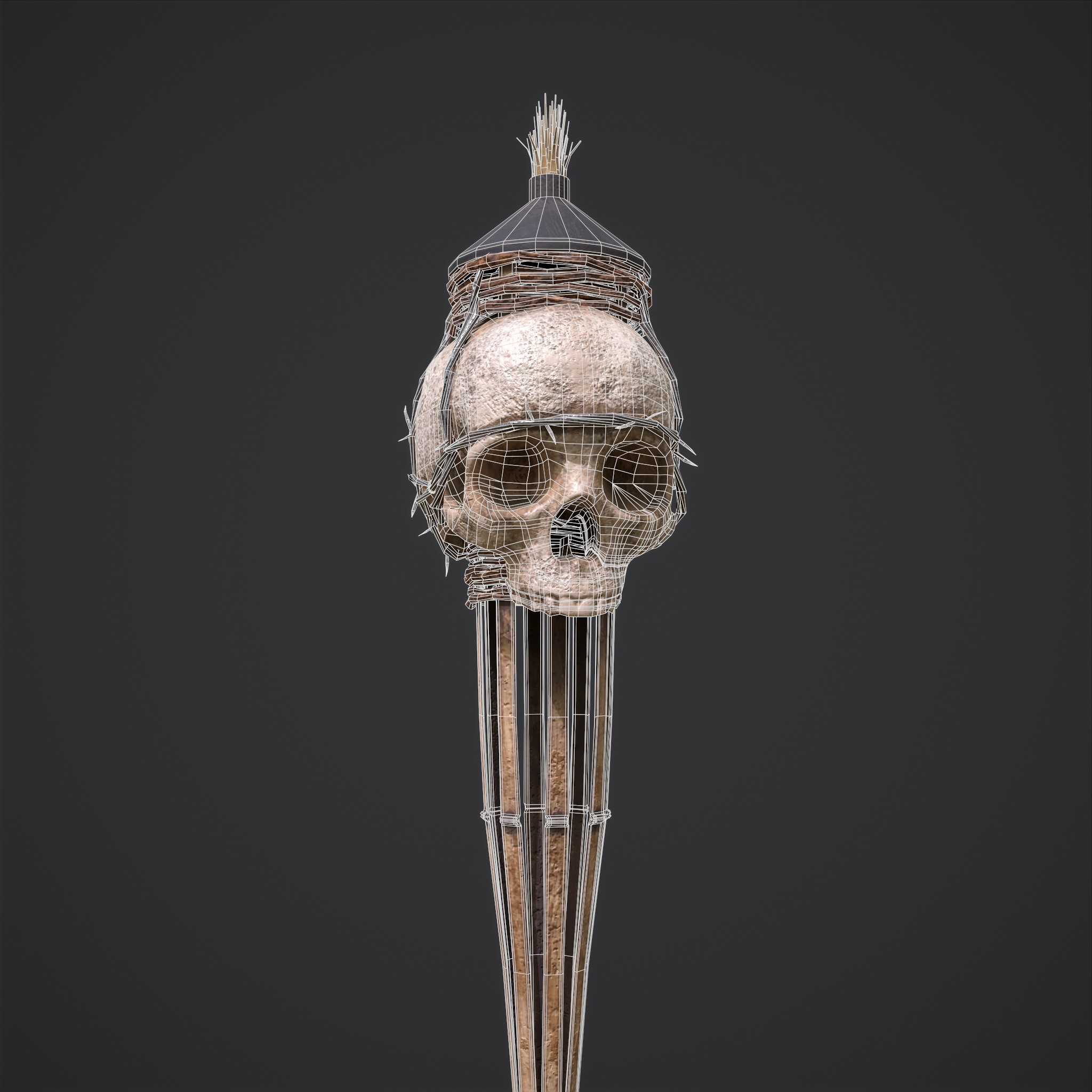 Skull Torch Model by Get Dead Entertainment