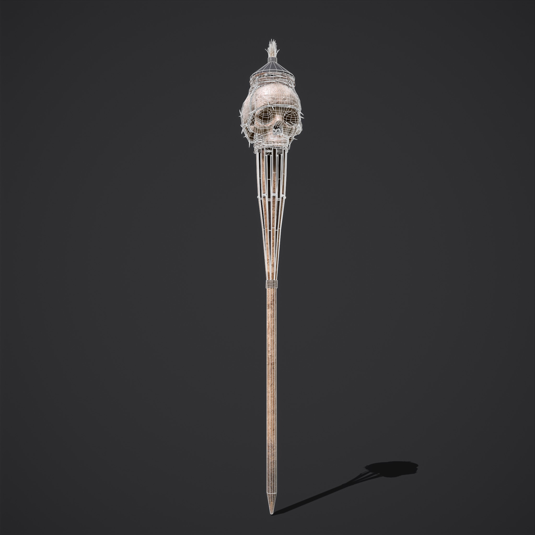 Skull Torch Model by Get Dead Entertainment