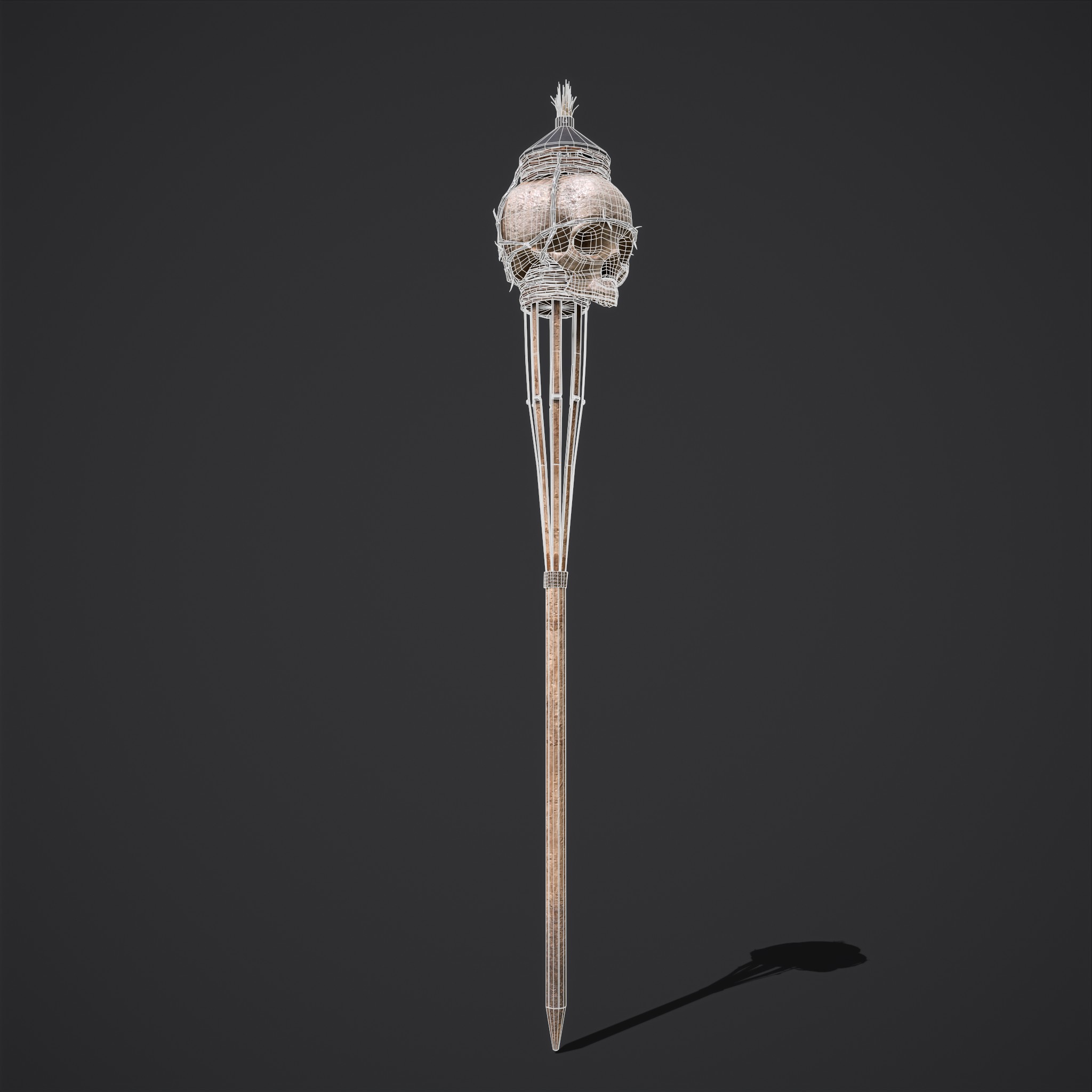 Skull Torch Model by Get Dead Entertainment