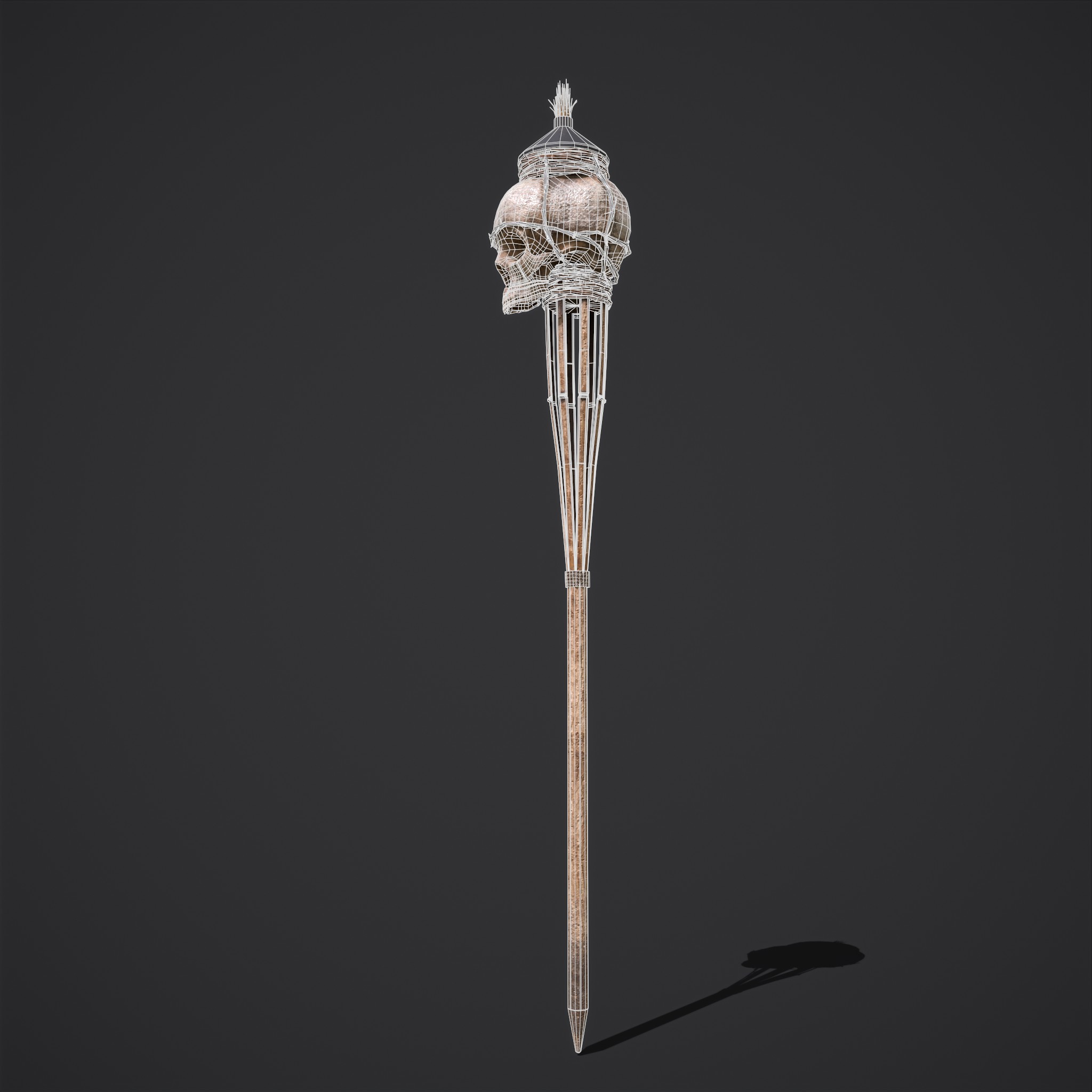 Skull Torch Model by Get Dead Entertainment