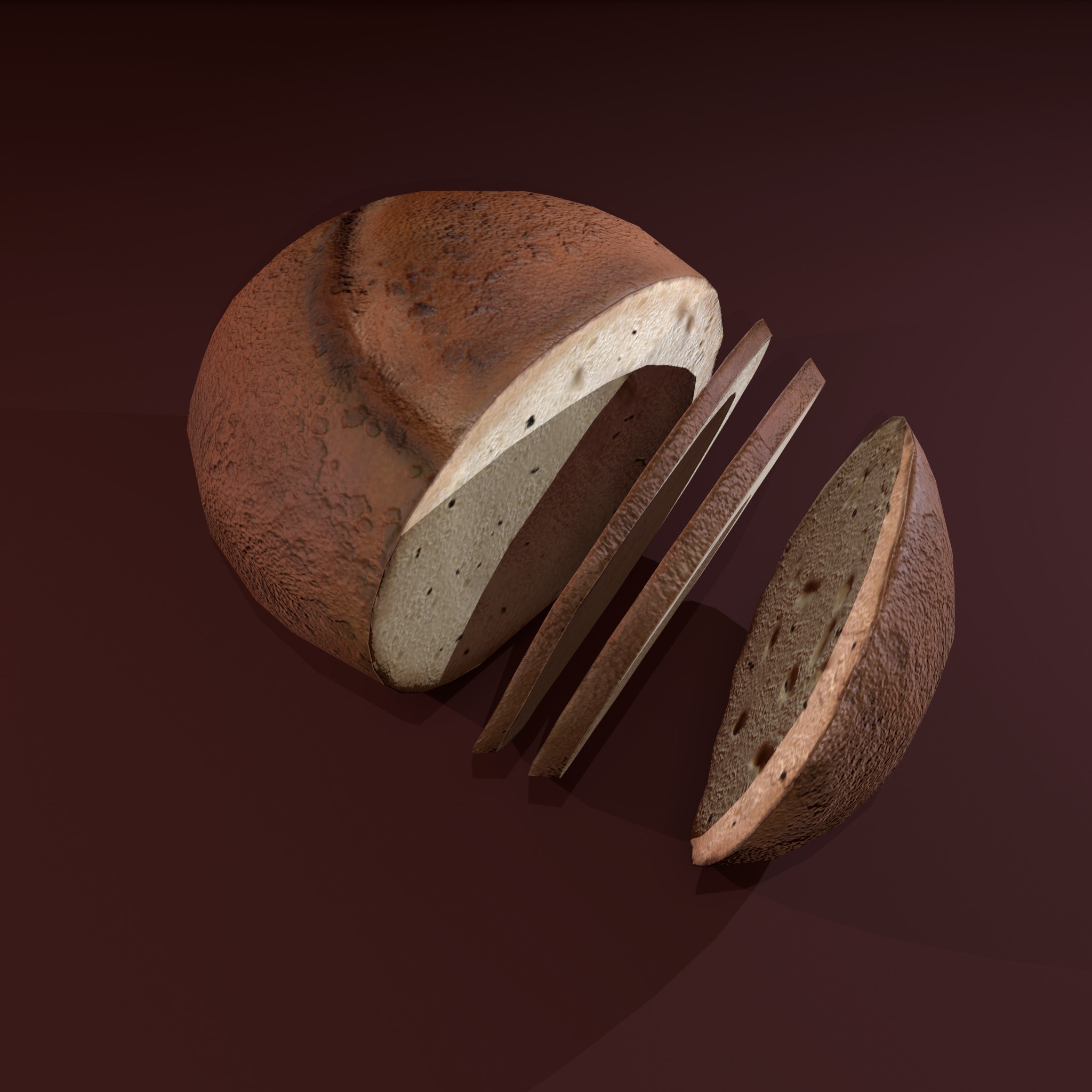Sliced Bread - Free 3D Model by Get Dead Entertainment