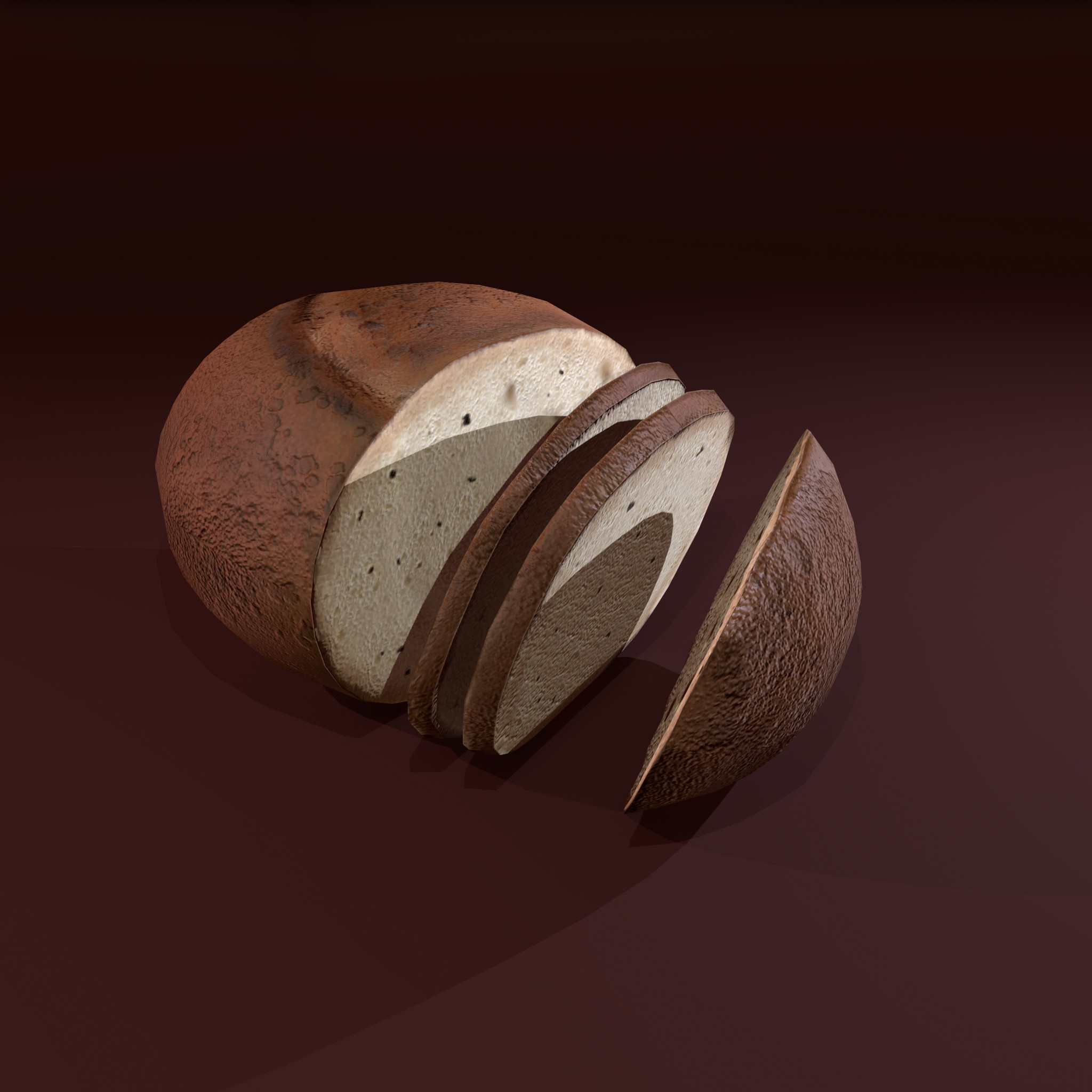 Sliced Bread - Free 3D Model by Get Dead Entertainment