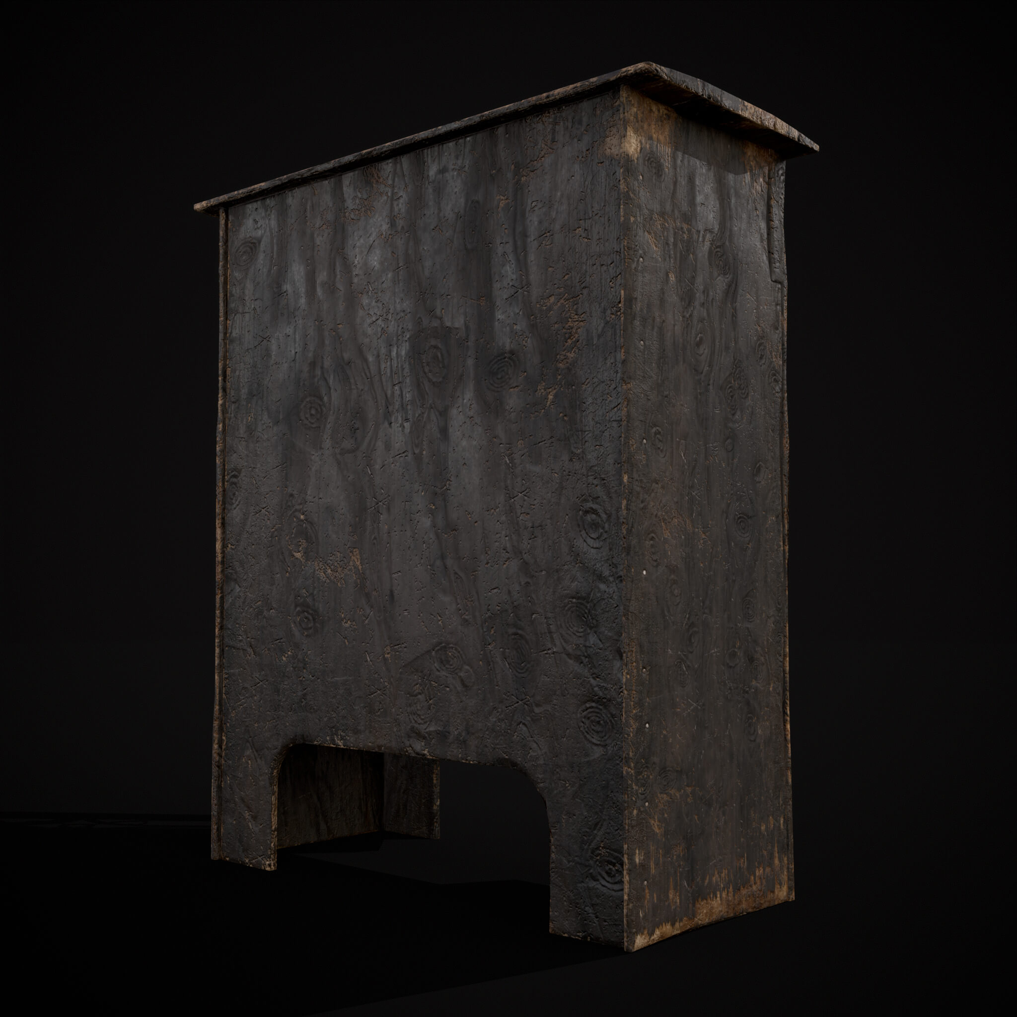 Small Gothic Cabinet - 3D Model by Get Dead Entertainment