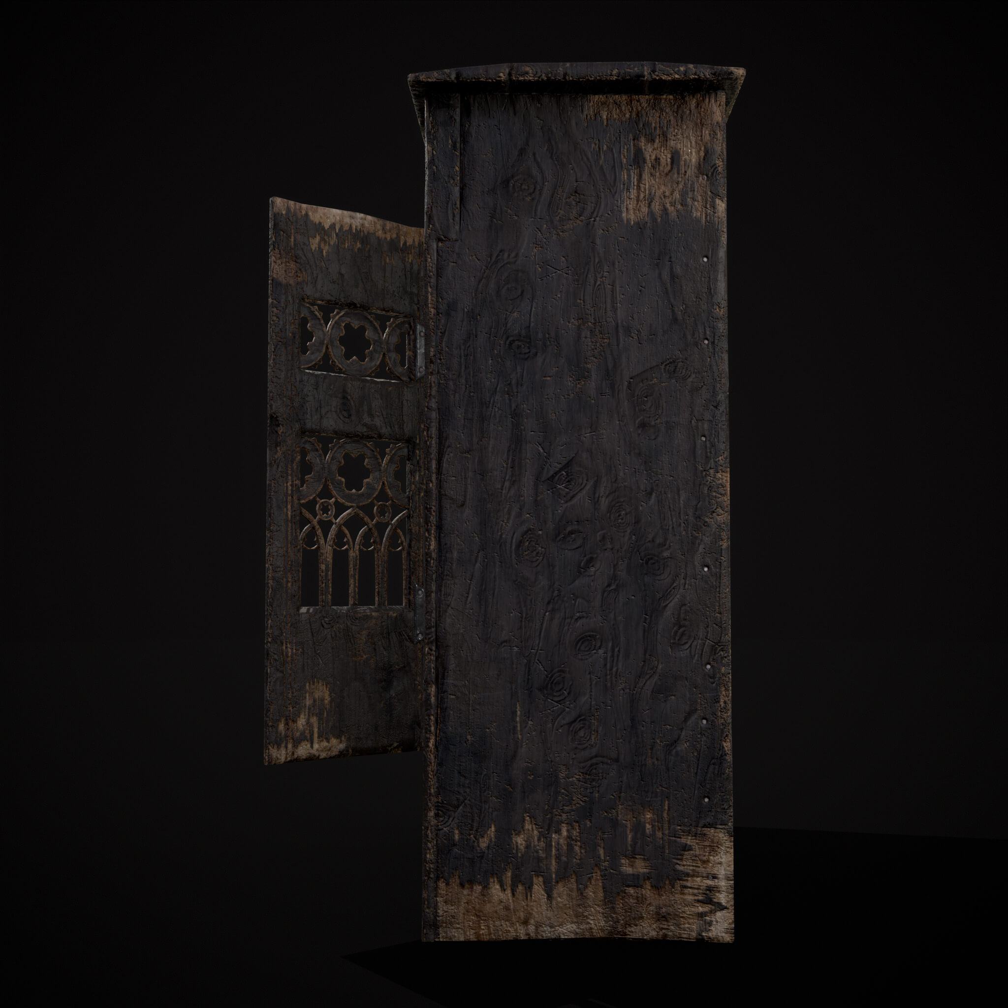 Small Gothic Cabinet - 3D Model by Get Dead Entertainment