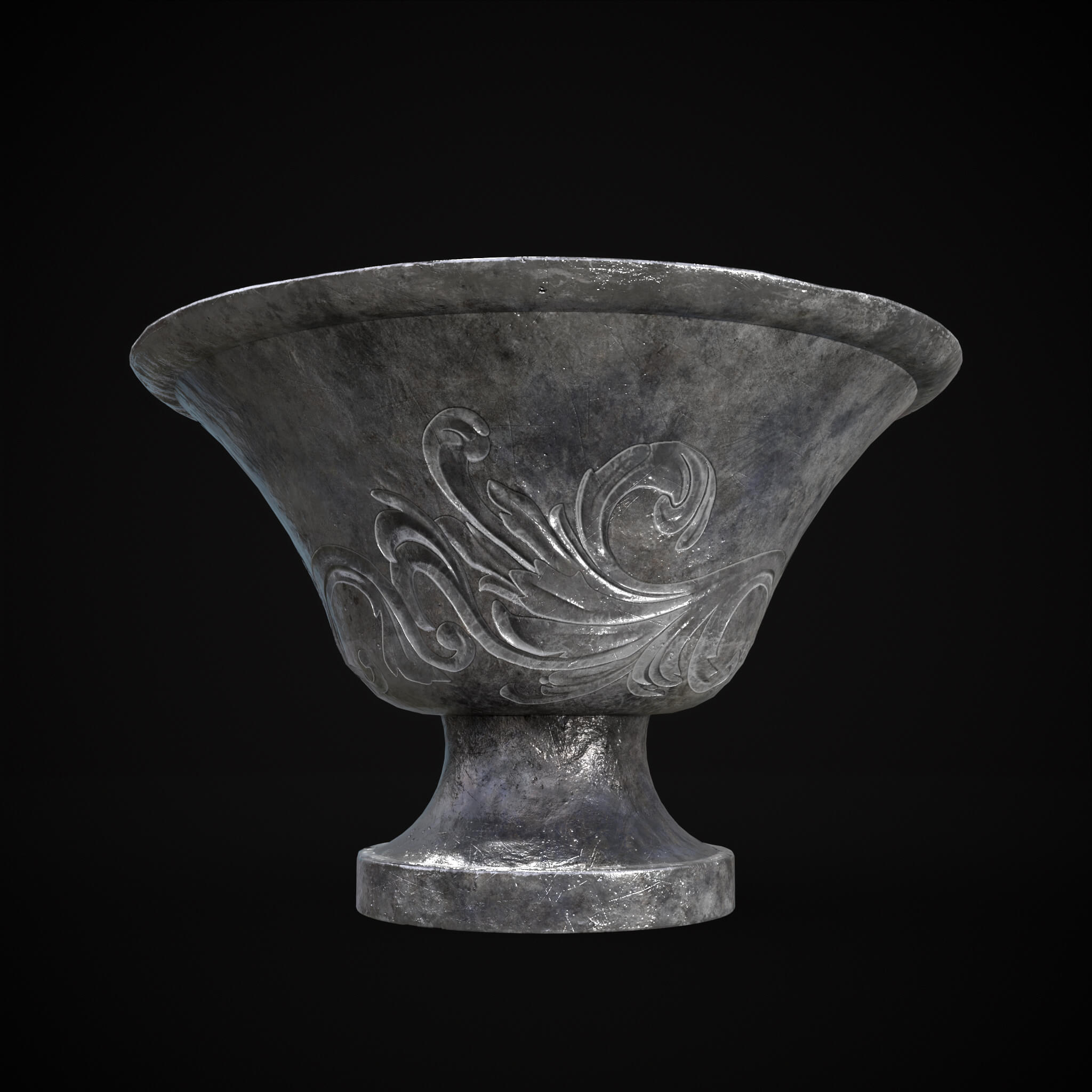 Small Iron Goblet - 3D Model by Get Dead Entertainment