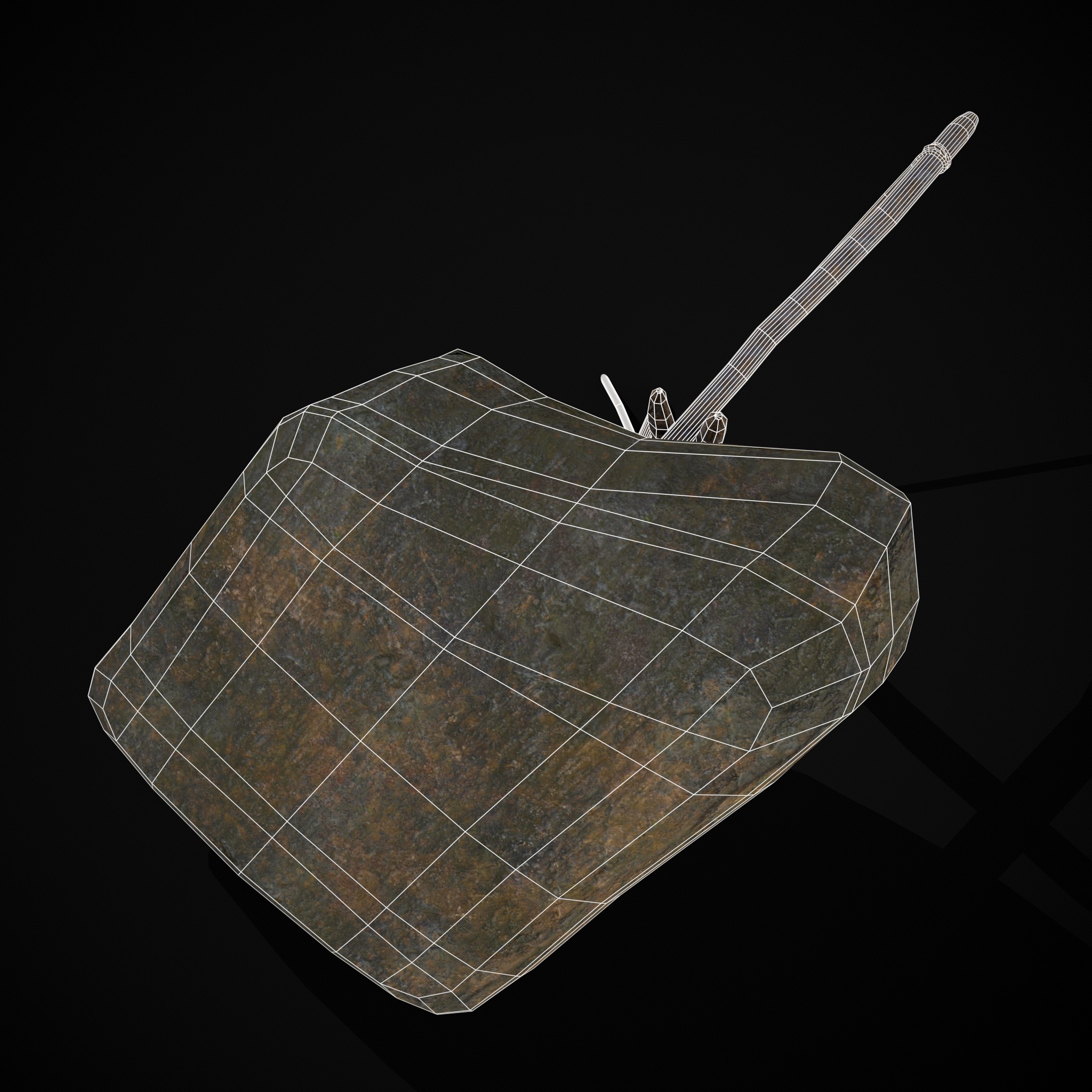 Small Rock Trigger Dead Fall - 3D Model by Get Dead Entertainment