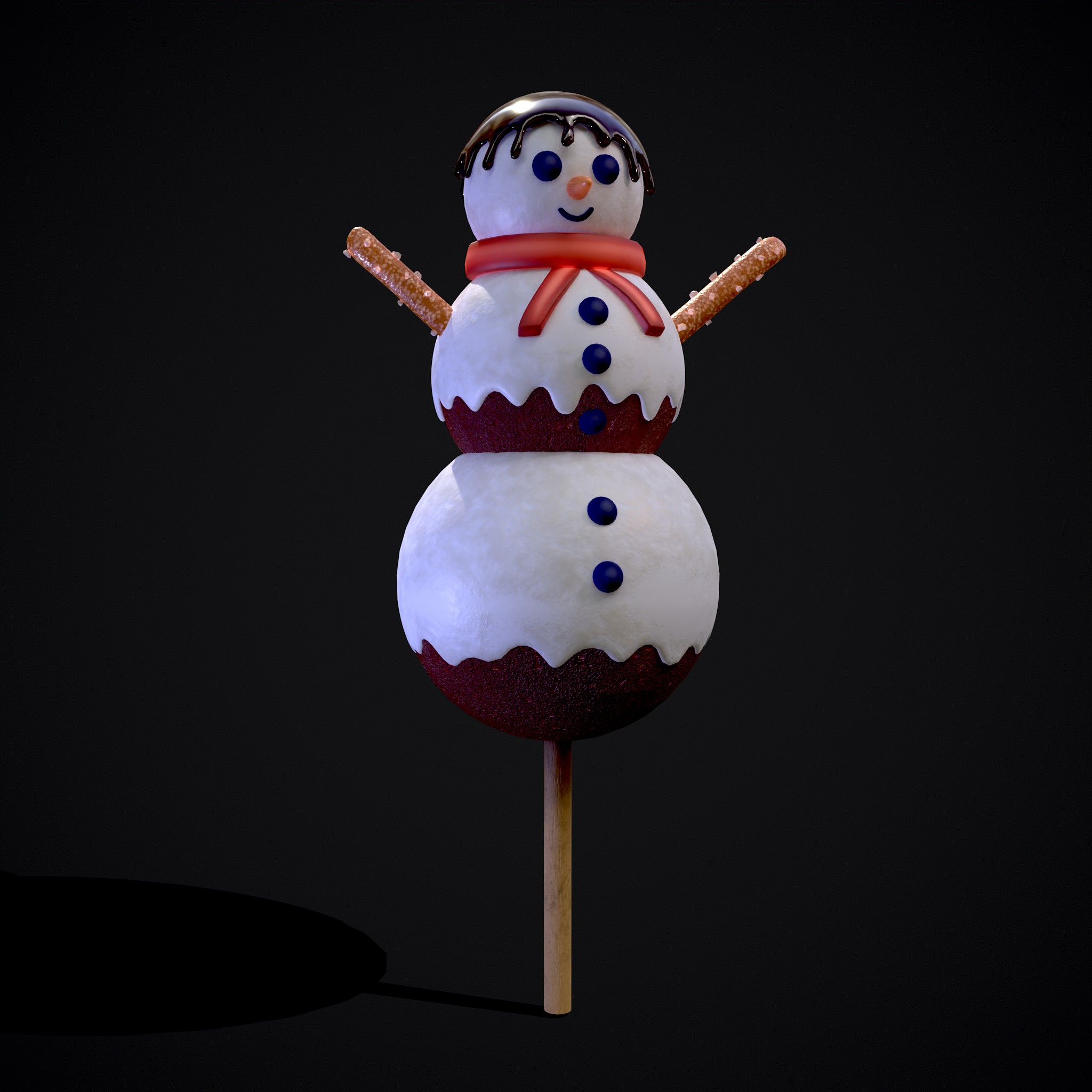 Snowman on a Stick - 3D Model by Get Dead Entertainment