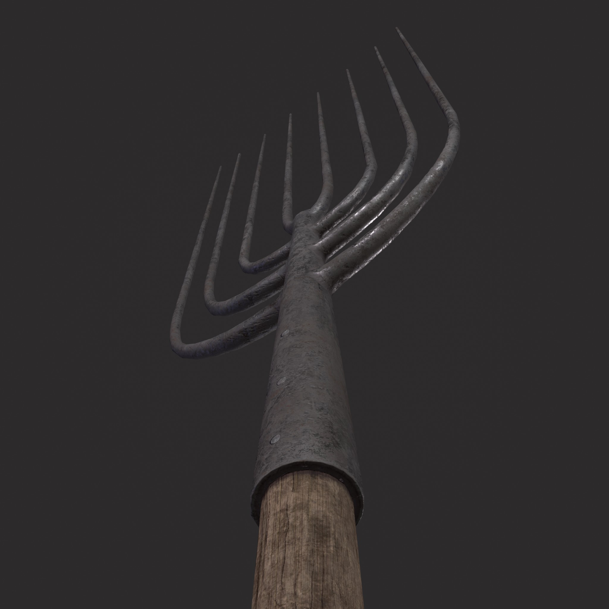 Spading Fork - 3D Model by Get Dead Entertainment