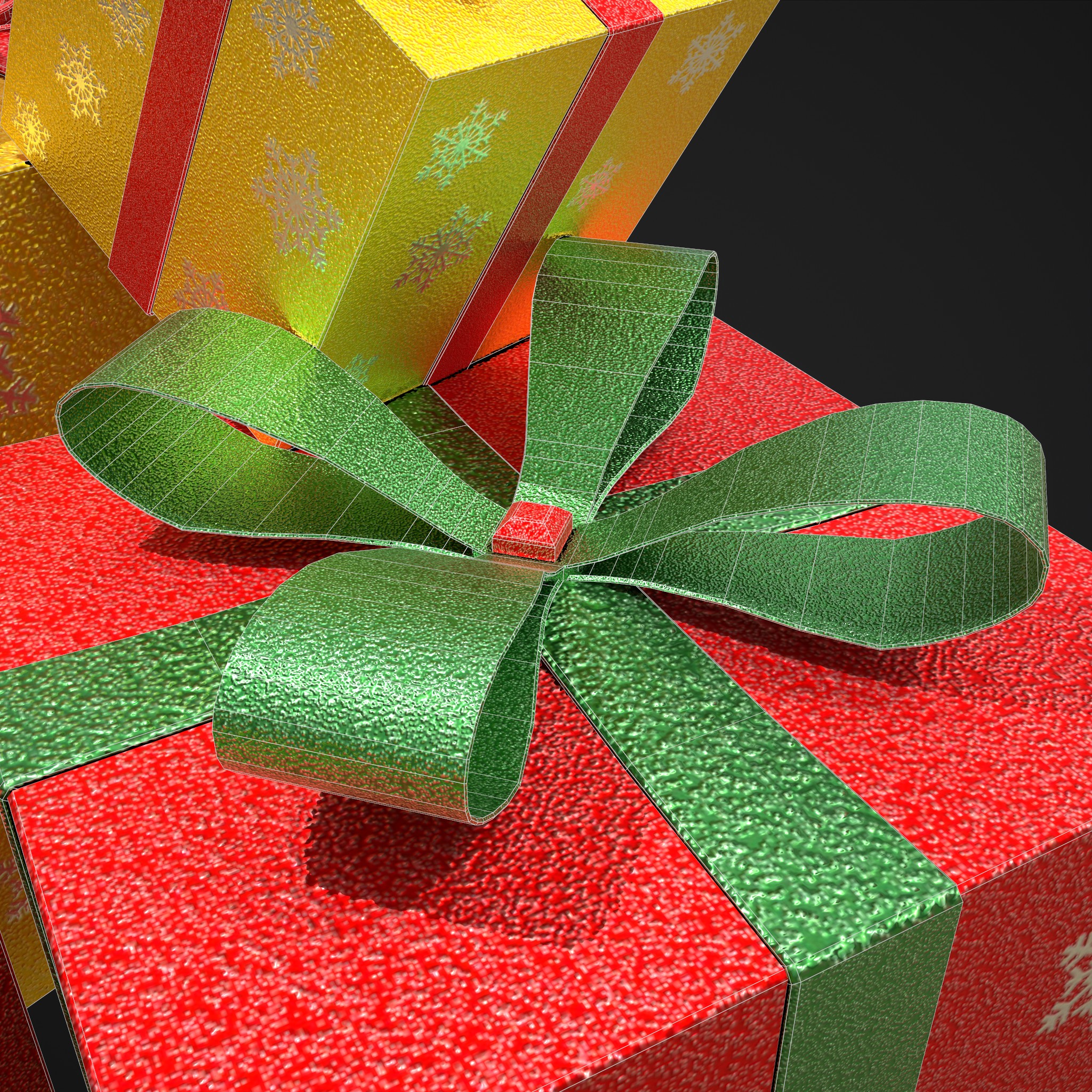Sparkly Christmas Presents - 3D Model by Get Dead Entertainment
