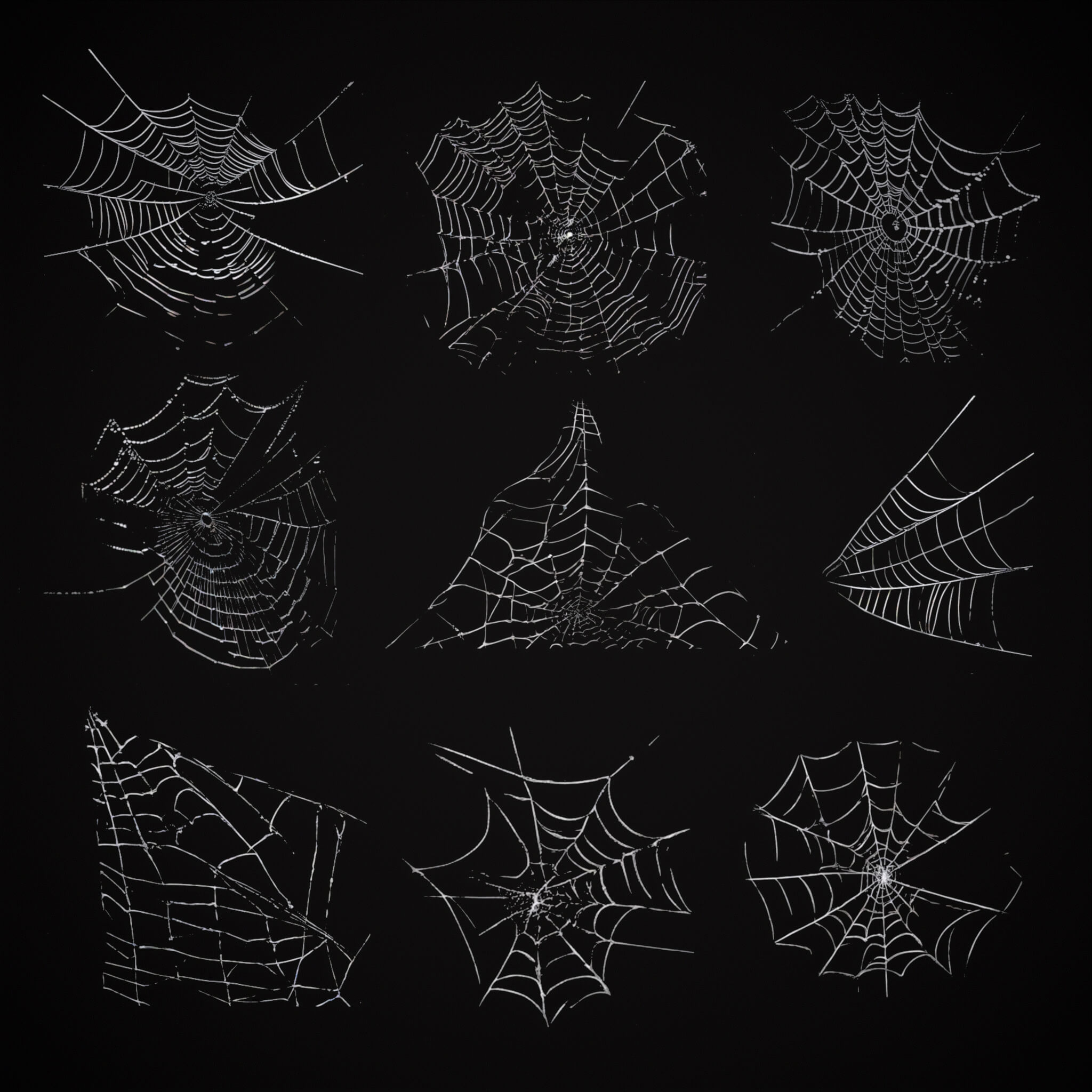 Spider Webs Pack One - 3D Model by Get Dead Entertainment