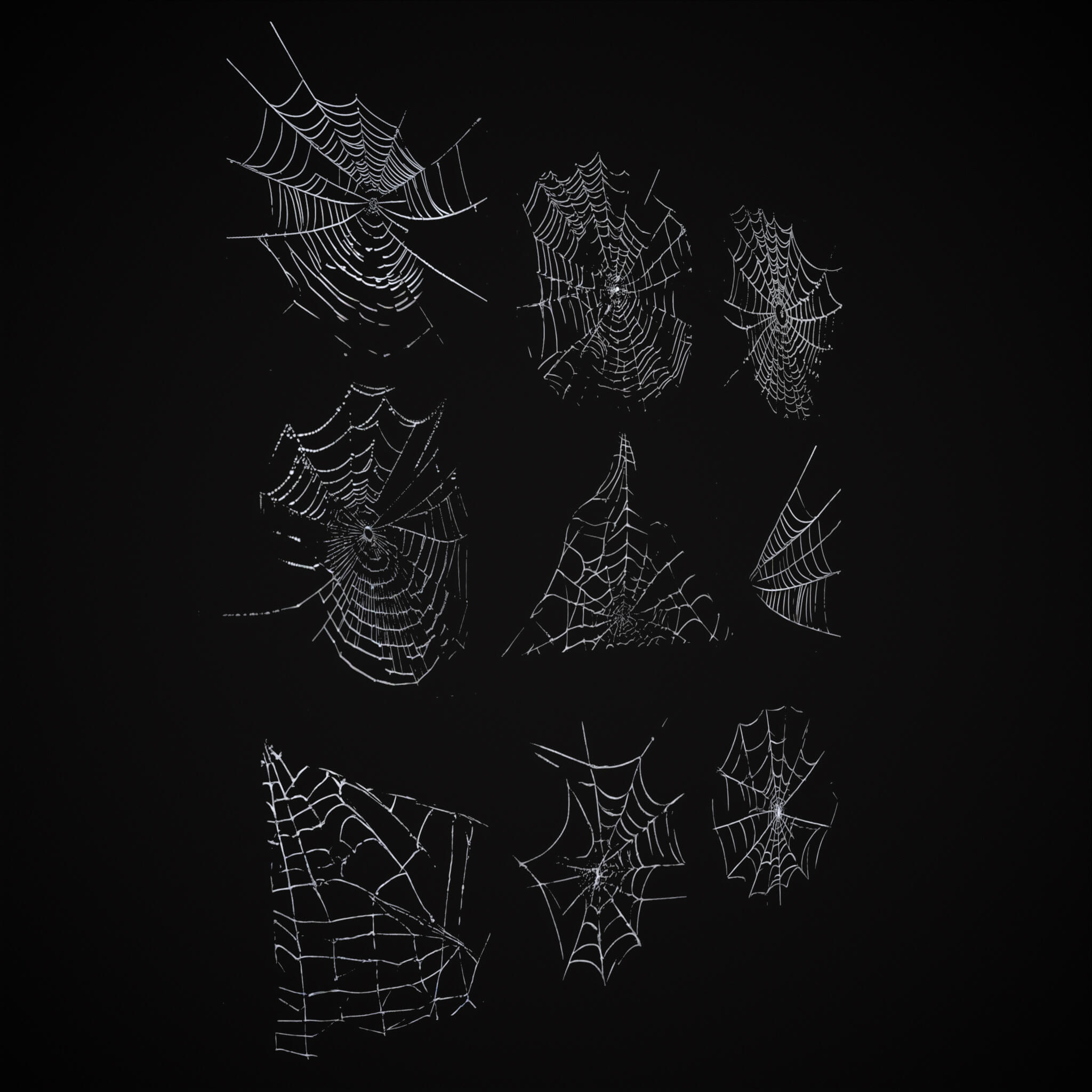 Spider Webs Pack One - 3D Model by Get Dead Entertainment