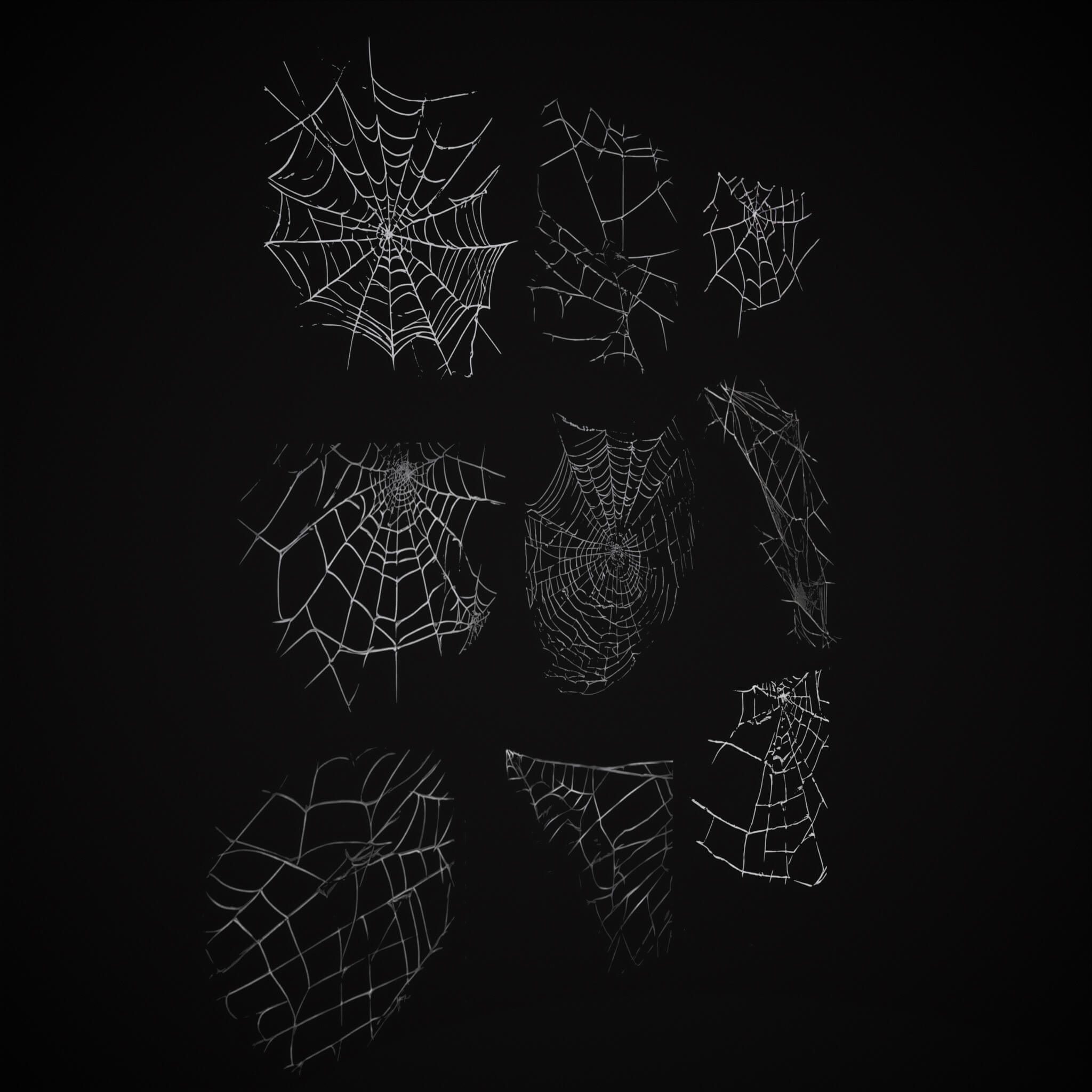Spider Webs Pack Two - 3D Model by Get Dead Entertainment