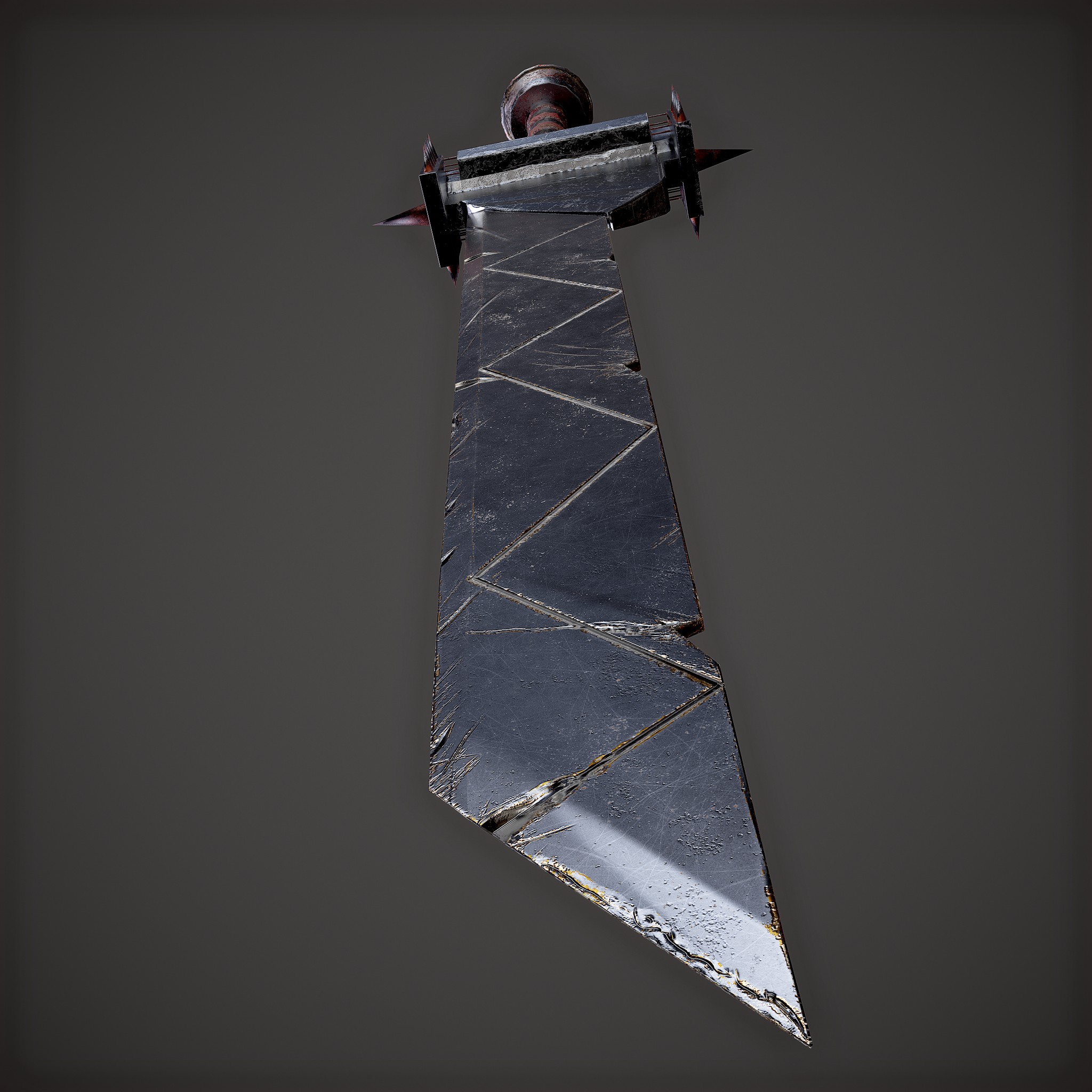 Spiked Sword - Free 3D Model by Get Dead Entertainment