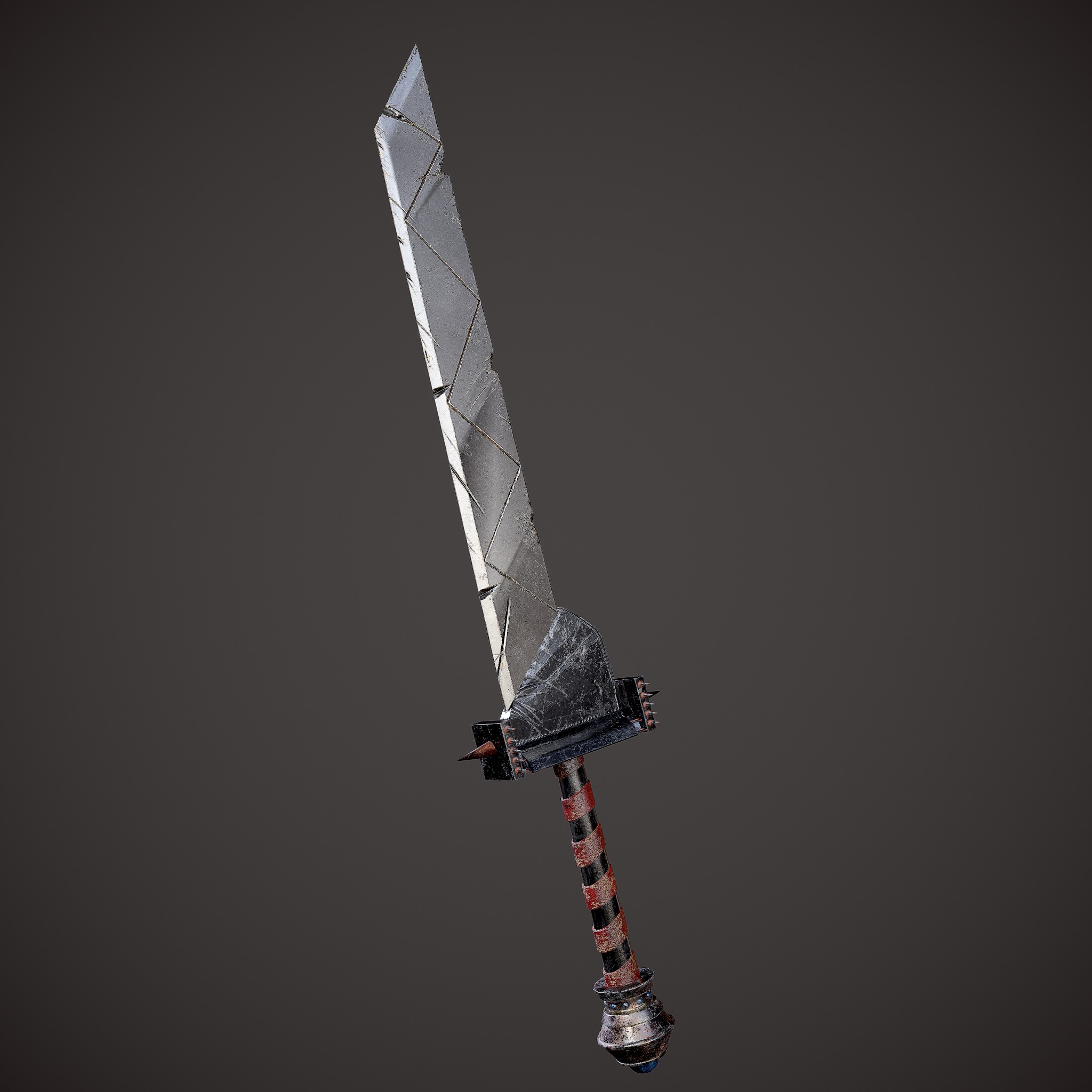 Spiked Sword - Free 3D Model by Get Dead Entertainment