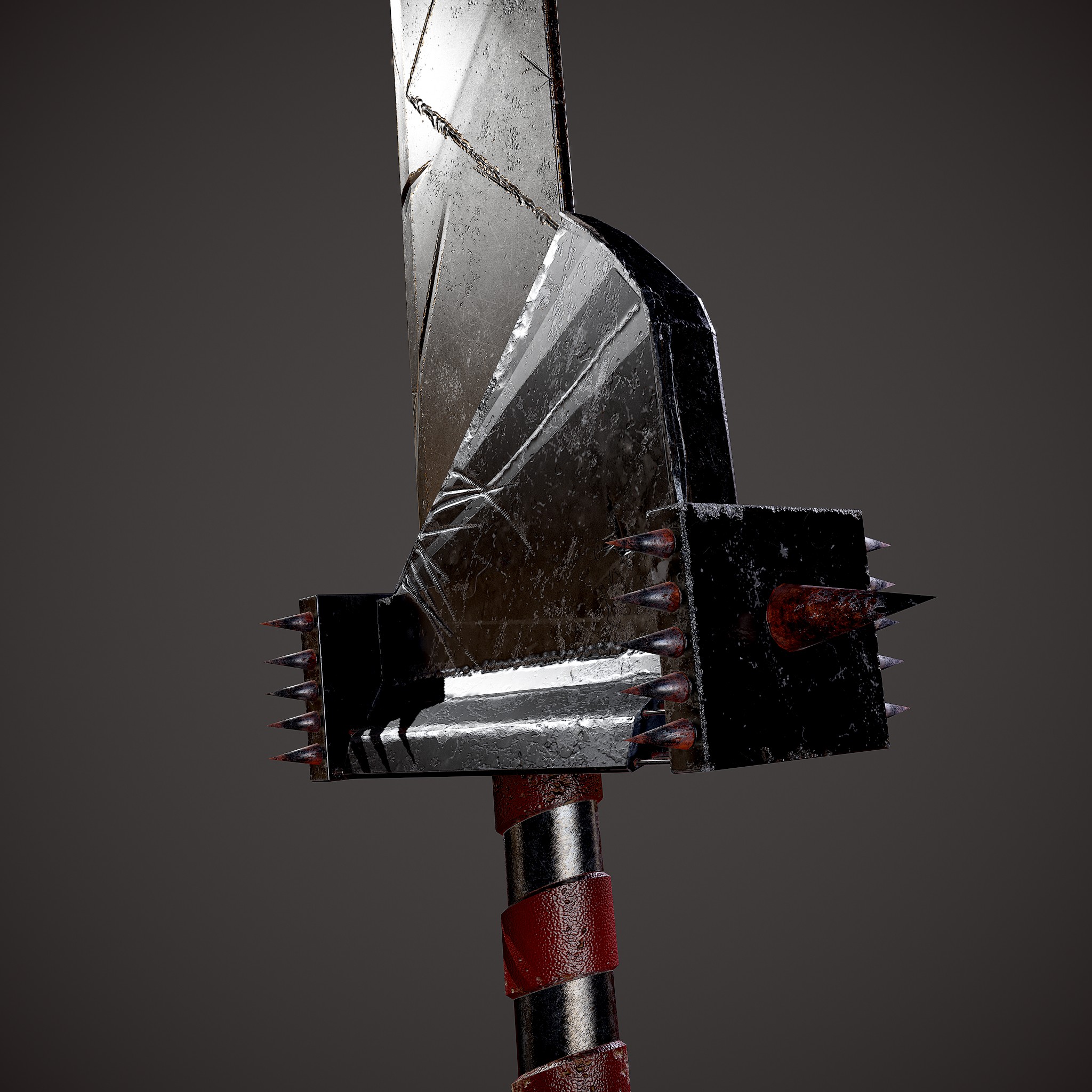 Spiked Sword - Free 3D Model by Get Dead Entertainment