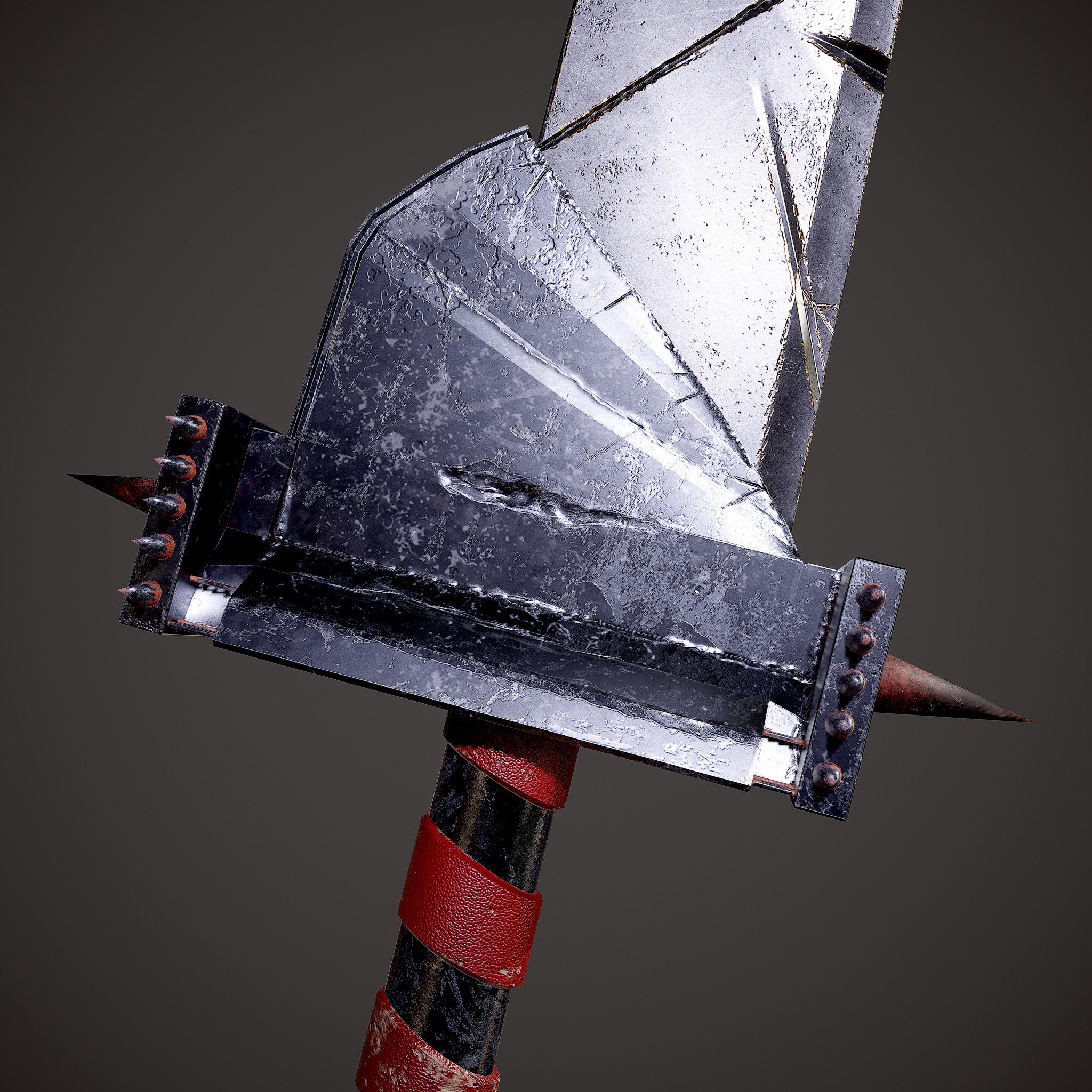 Spiked Sword - Free 3D Model by Get Dead Entertainment