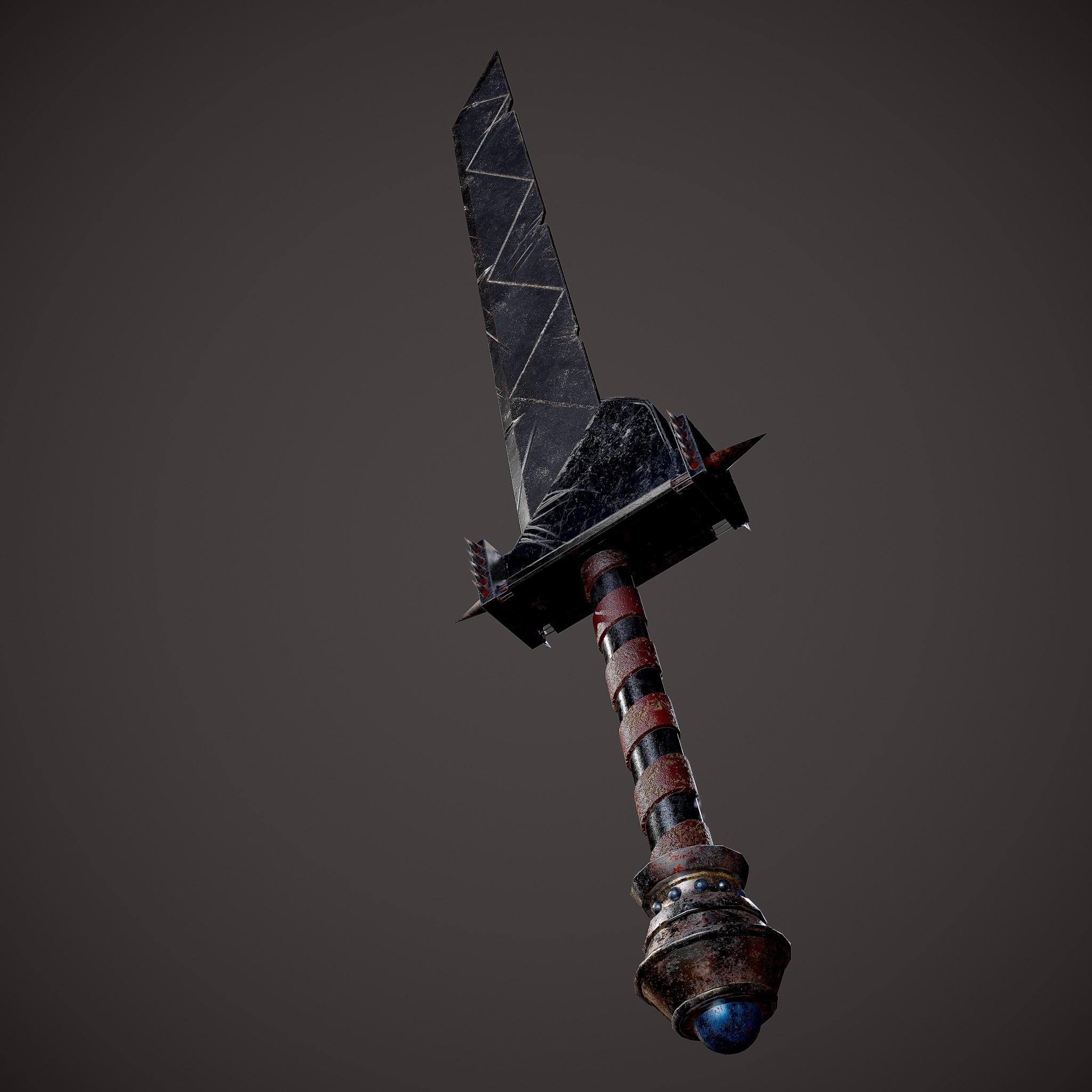 Spiked Sword - Free 3D Model by Get Dead Entertainment