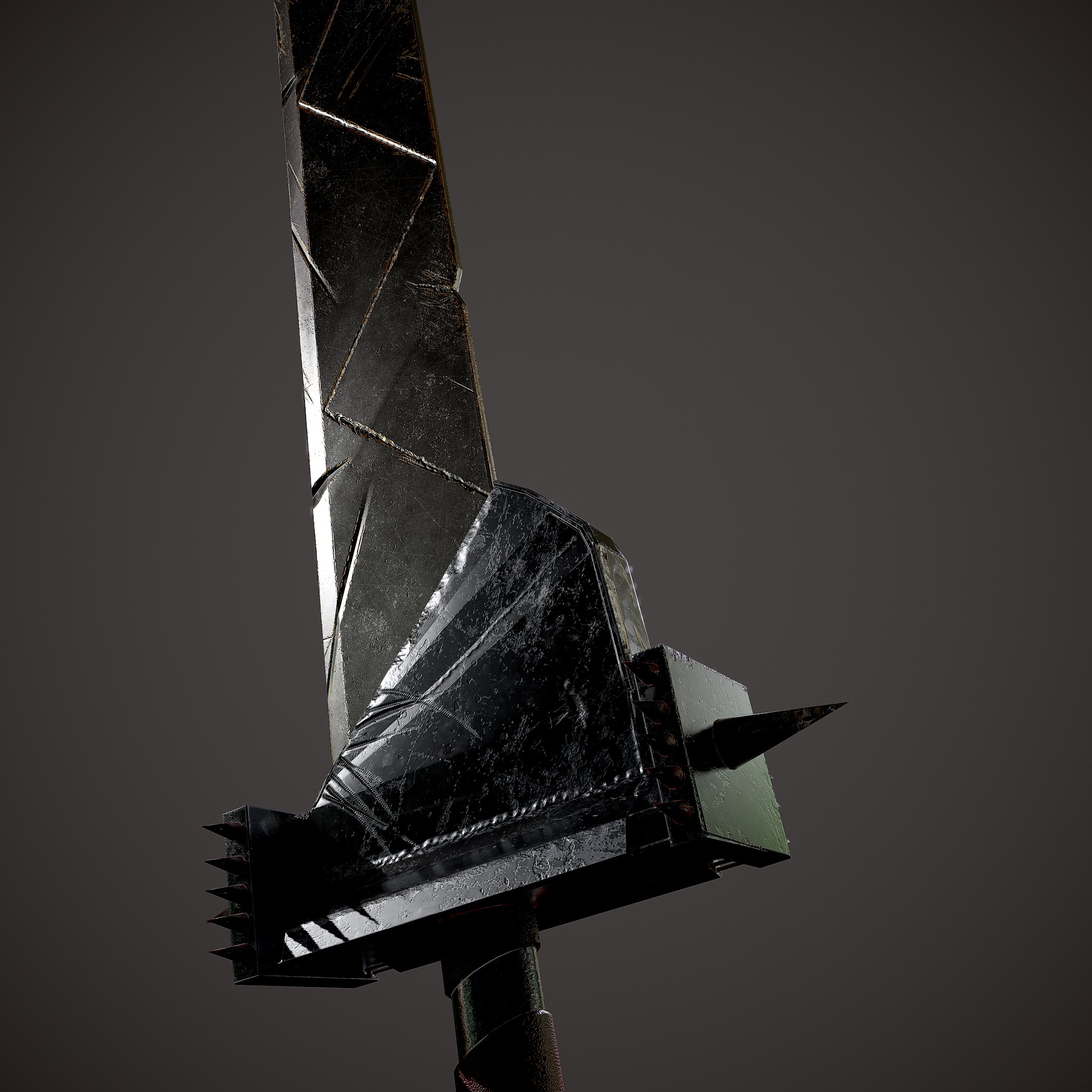 Spiked Sword - Free 3D Model by Get Dead Entertainment