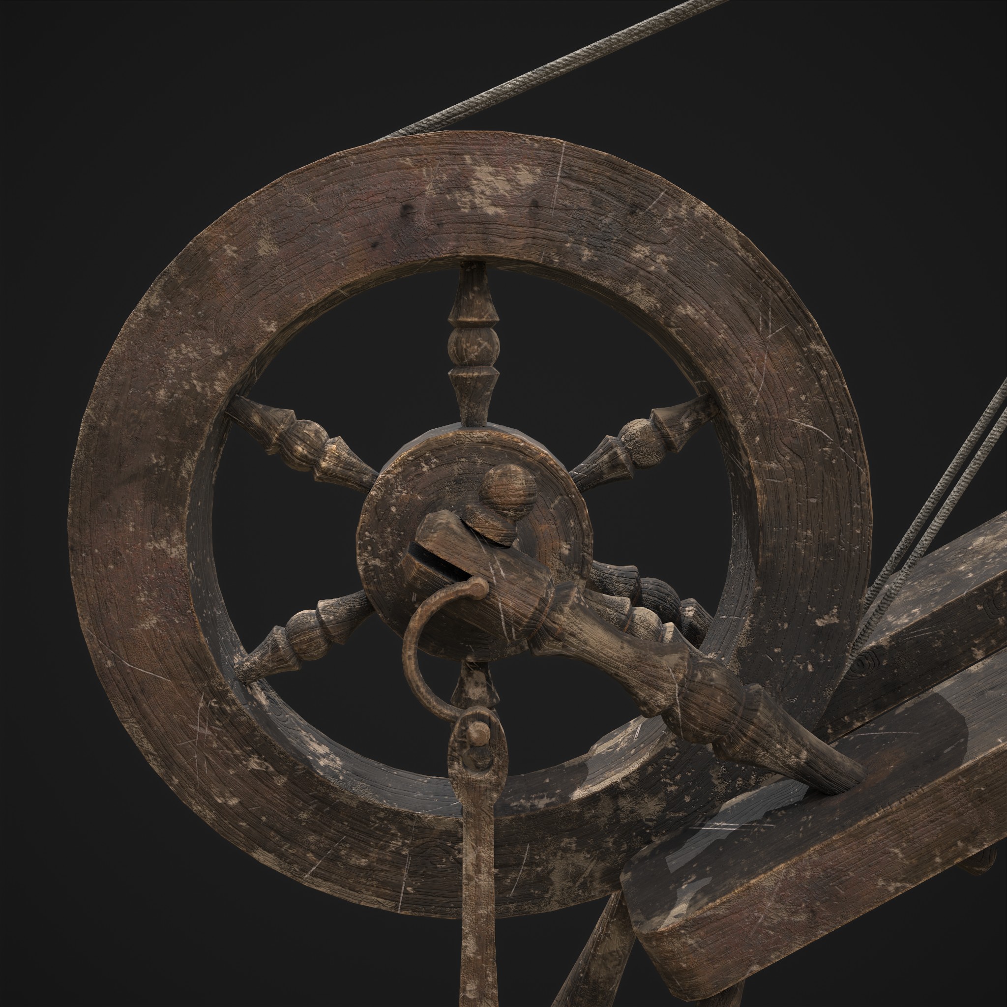Spinning Wheel - 3D Model by Get Dead Entertainment