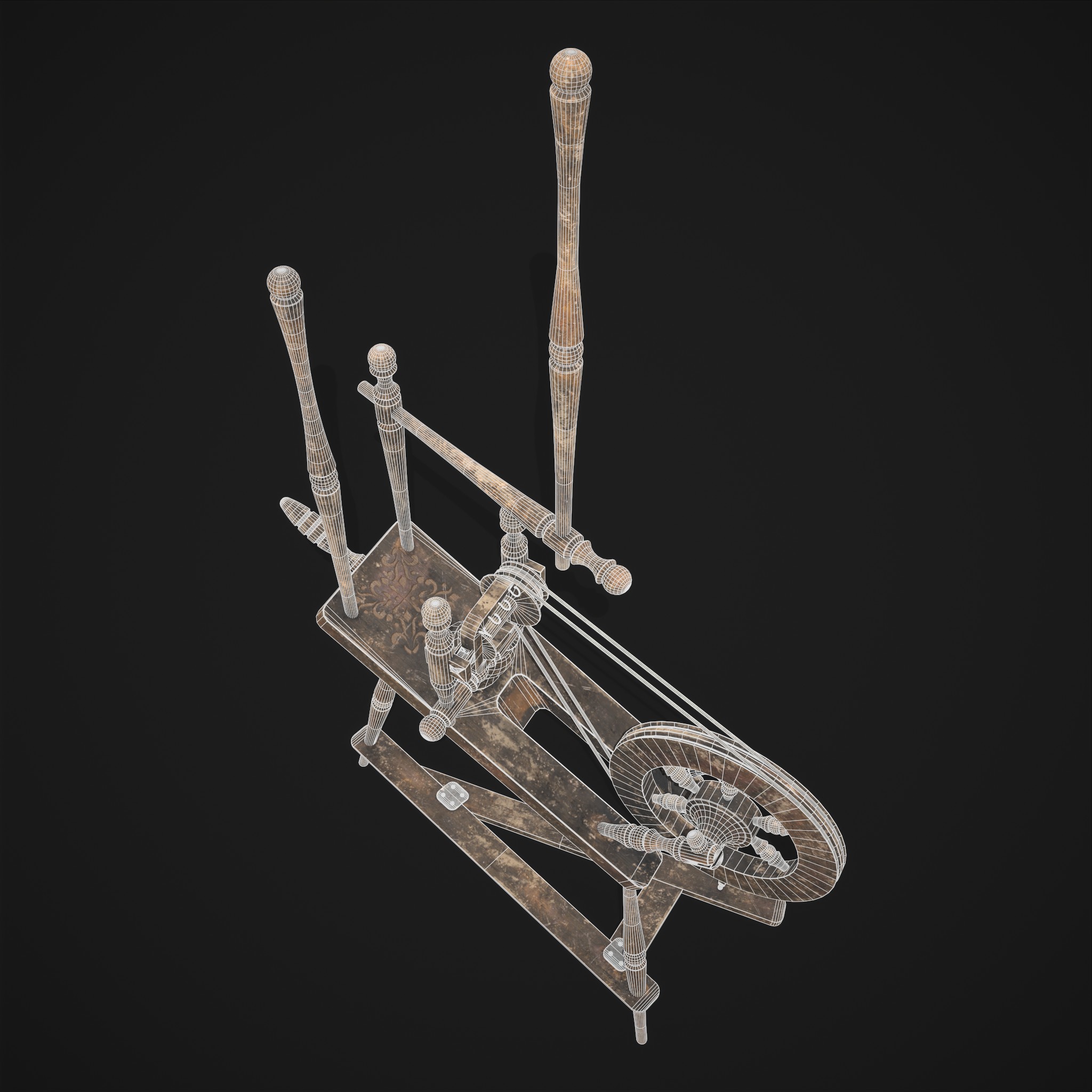 Spinning Wheel - 3D Model by Get Dead Entertainment