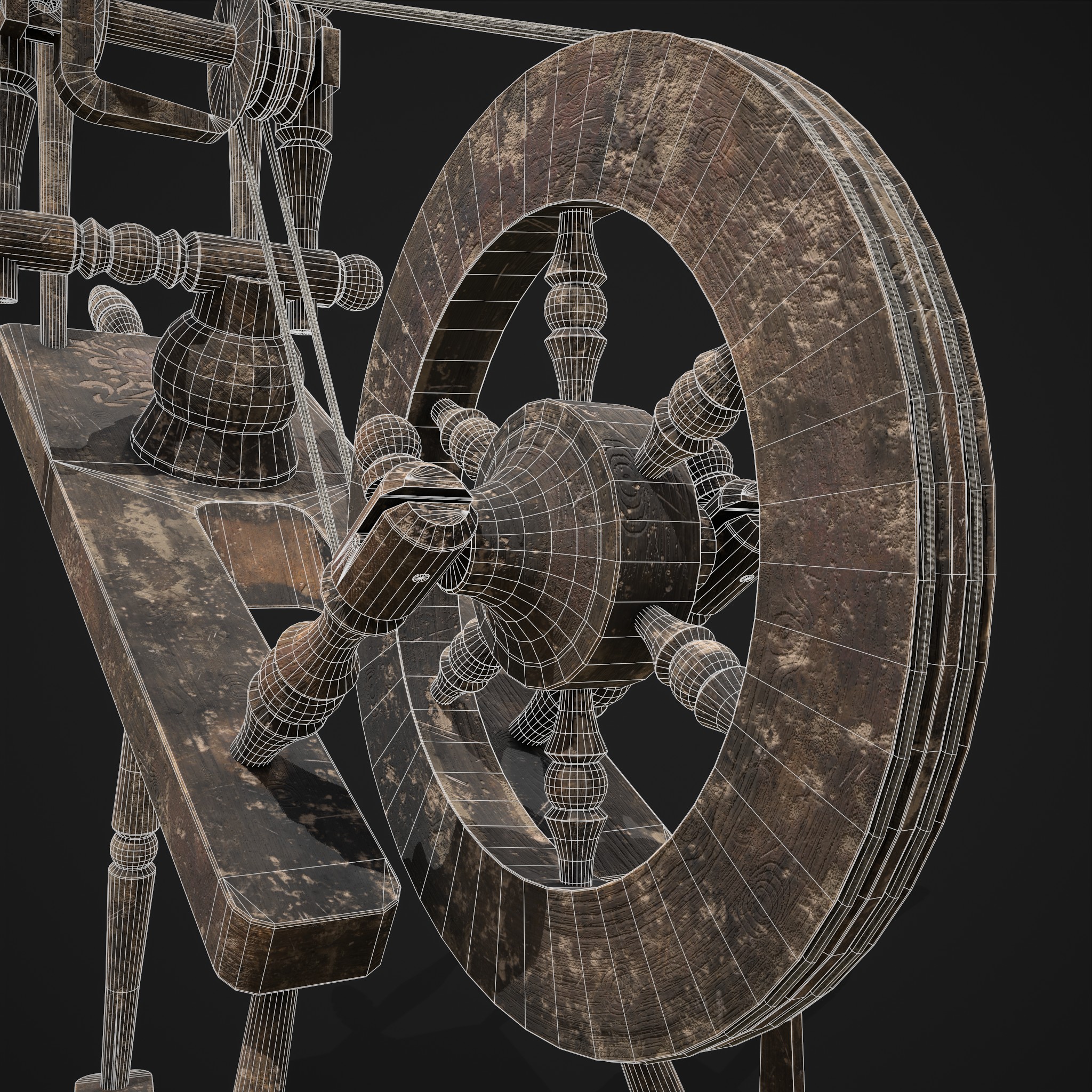 Spinning Wheel - 3D Model by Get Dead Entertainment