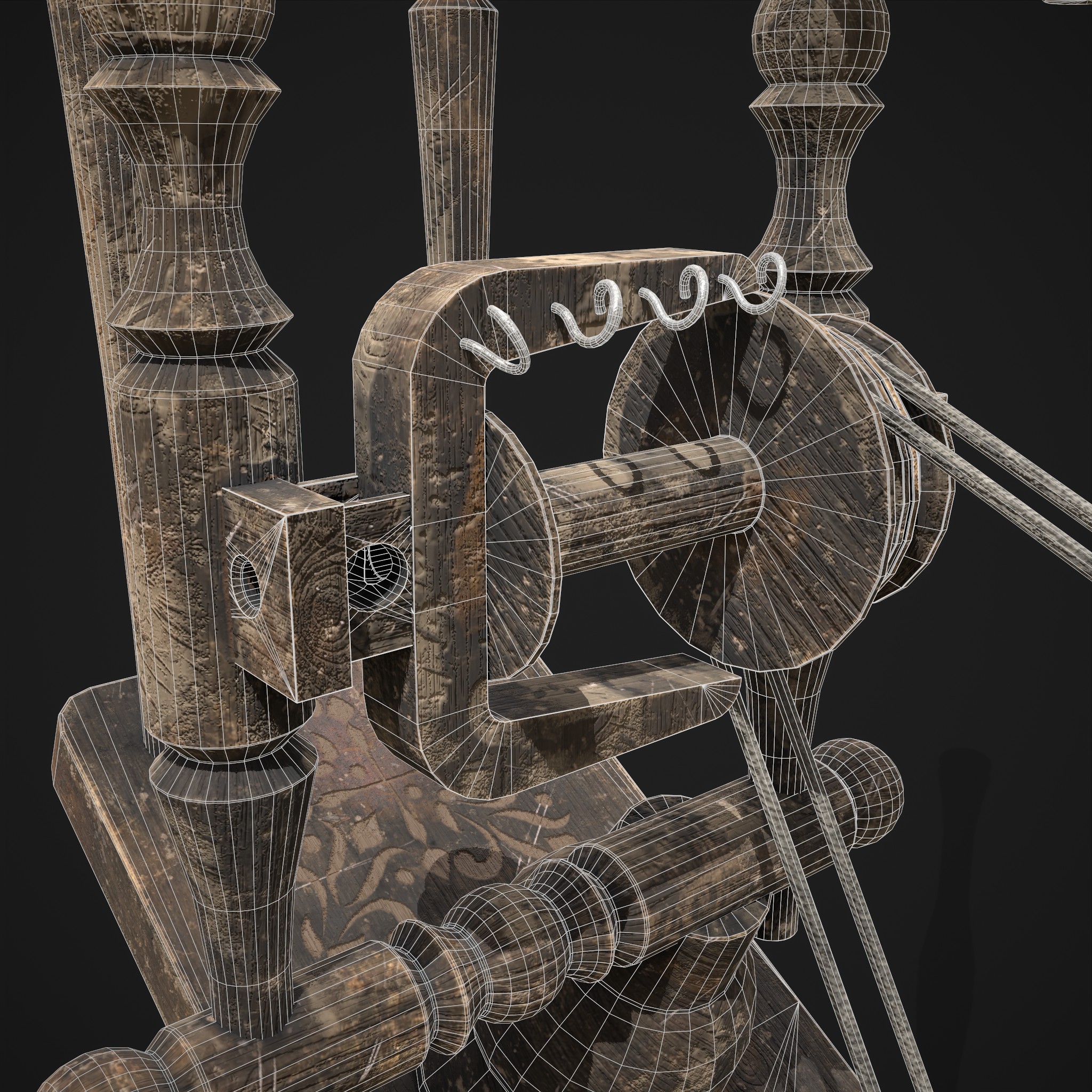 Spinning Wheel - 3D Model by Get Dead Entertainment