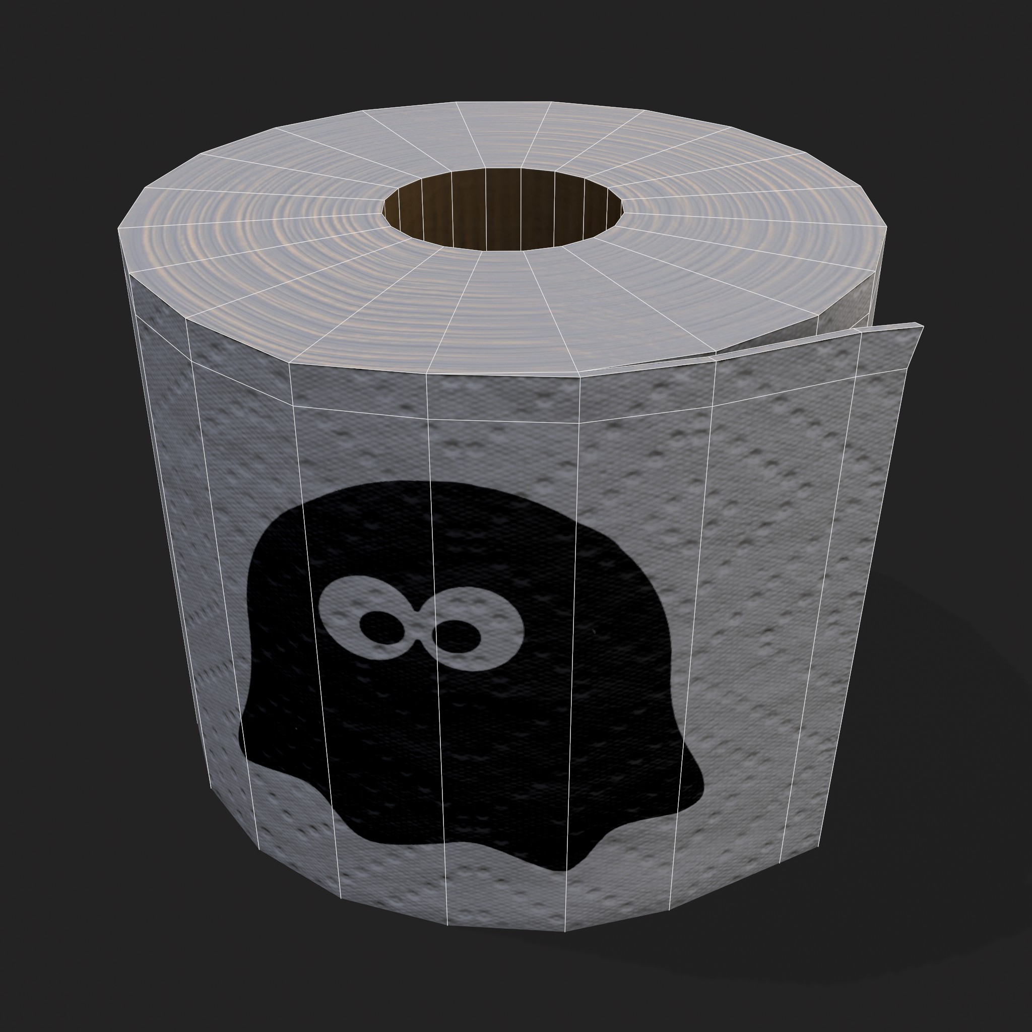 Spooky Toilet Paper - 3D Model by Get Dead Entertainment