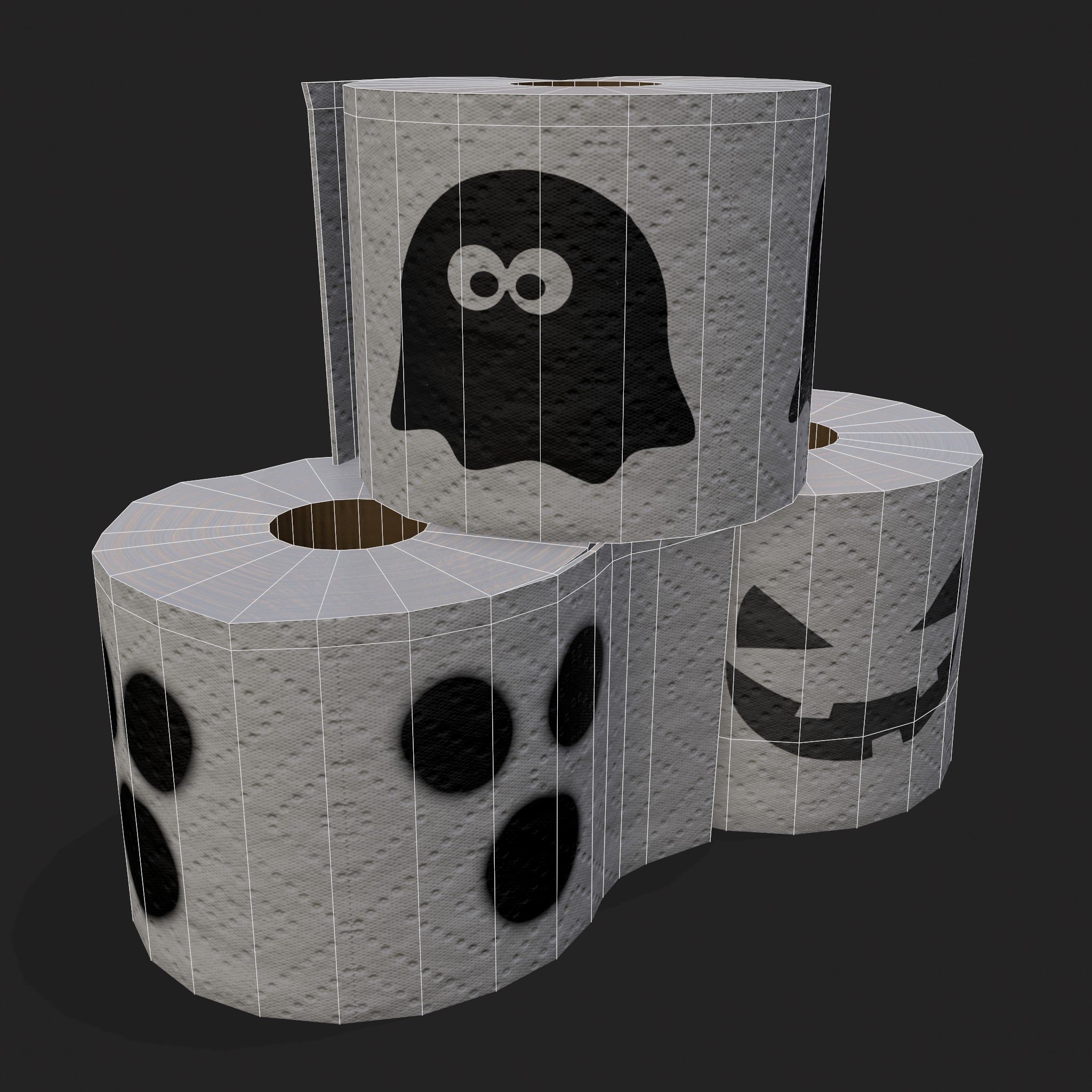 Spooky Toilet Paper - 3D Model by Get Dead Entertainment