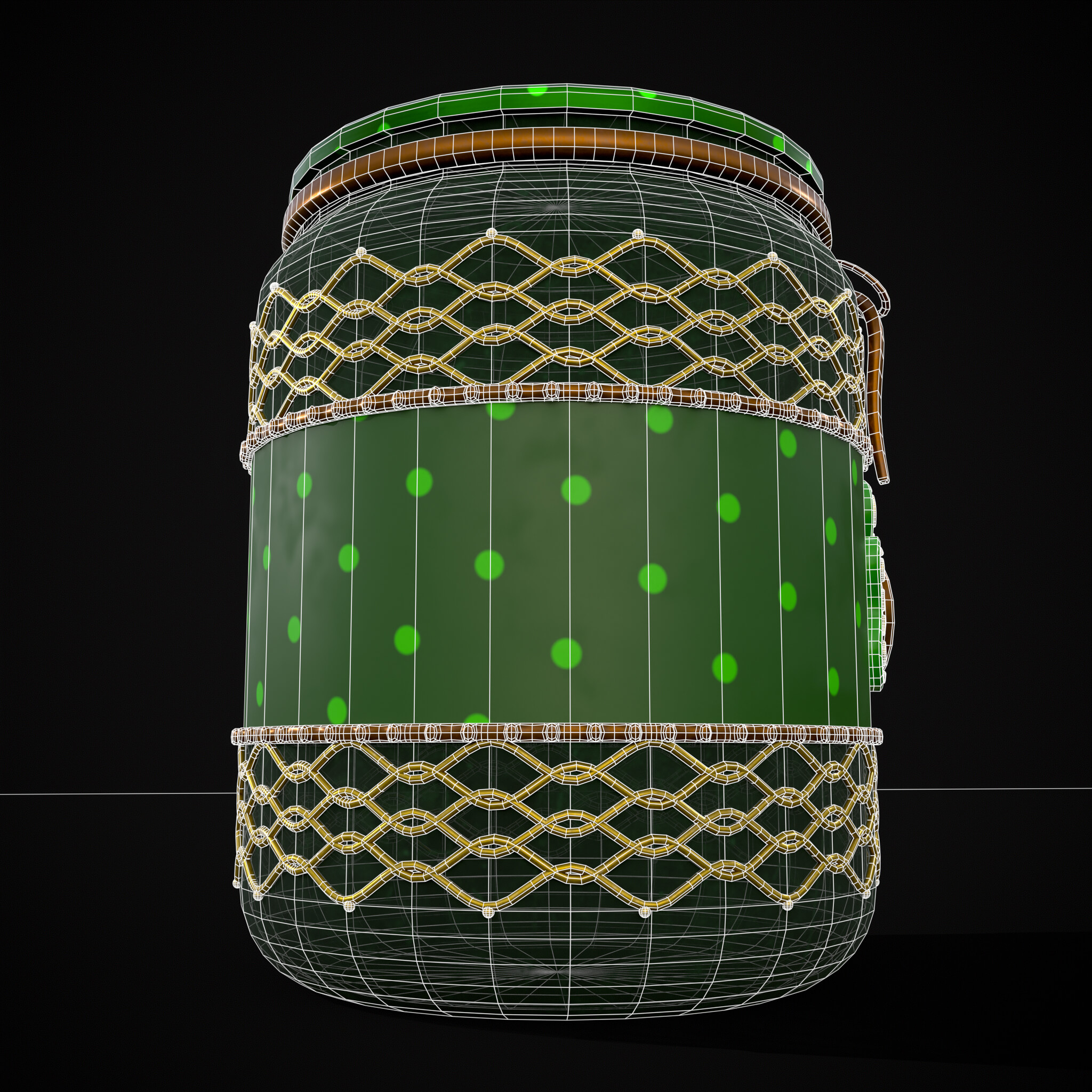 St Patrick Clover Jar - 3D Model by Get Dead Entertainment